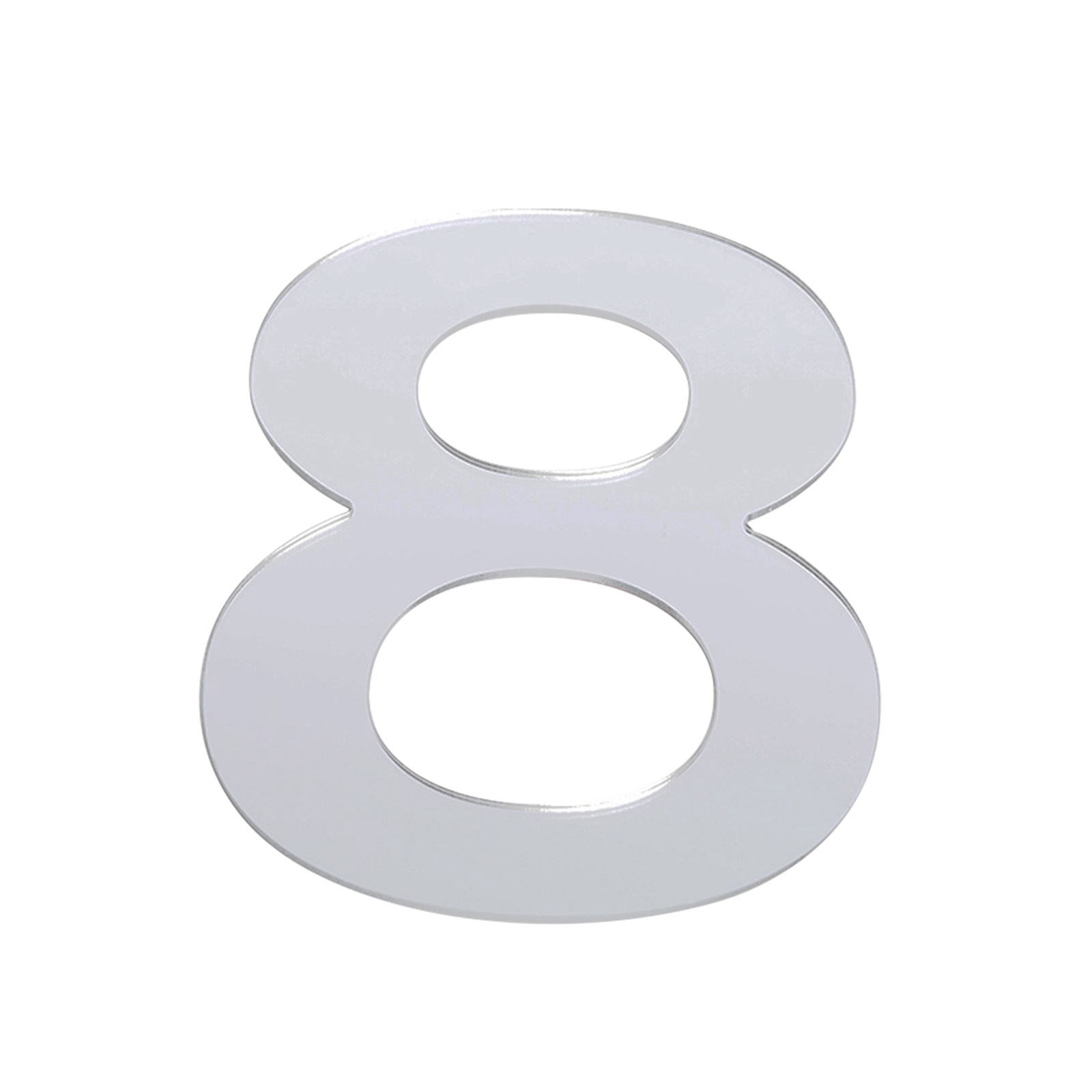 Sandleford 25mm Silver Self Adhesive House Number 8 - Bunnings Australia