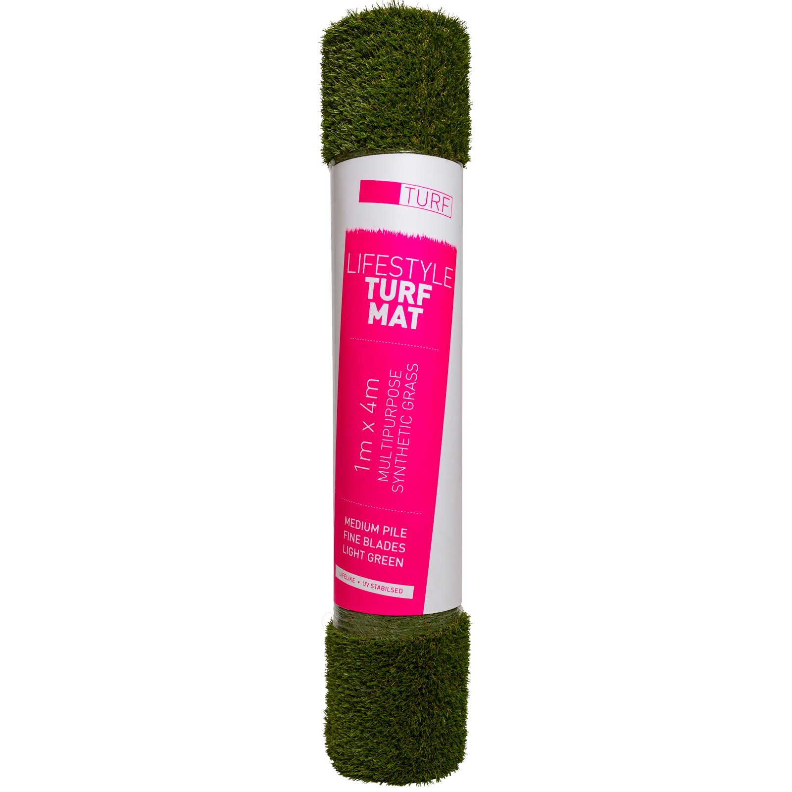 DIY Turf 1 x 4m 20mm Pile Lifestyle Synthetic Prepack Turf - Bunnings ...
