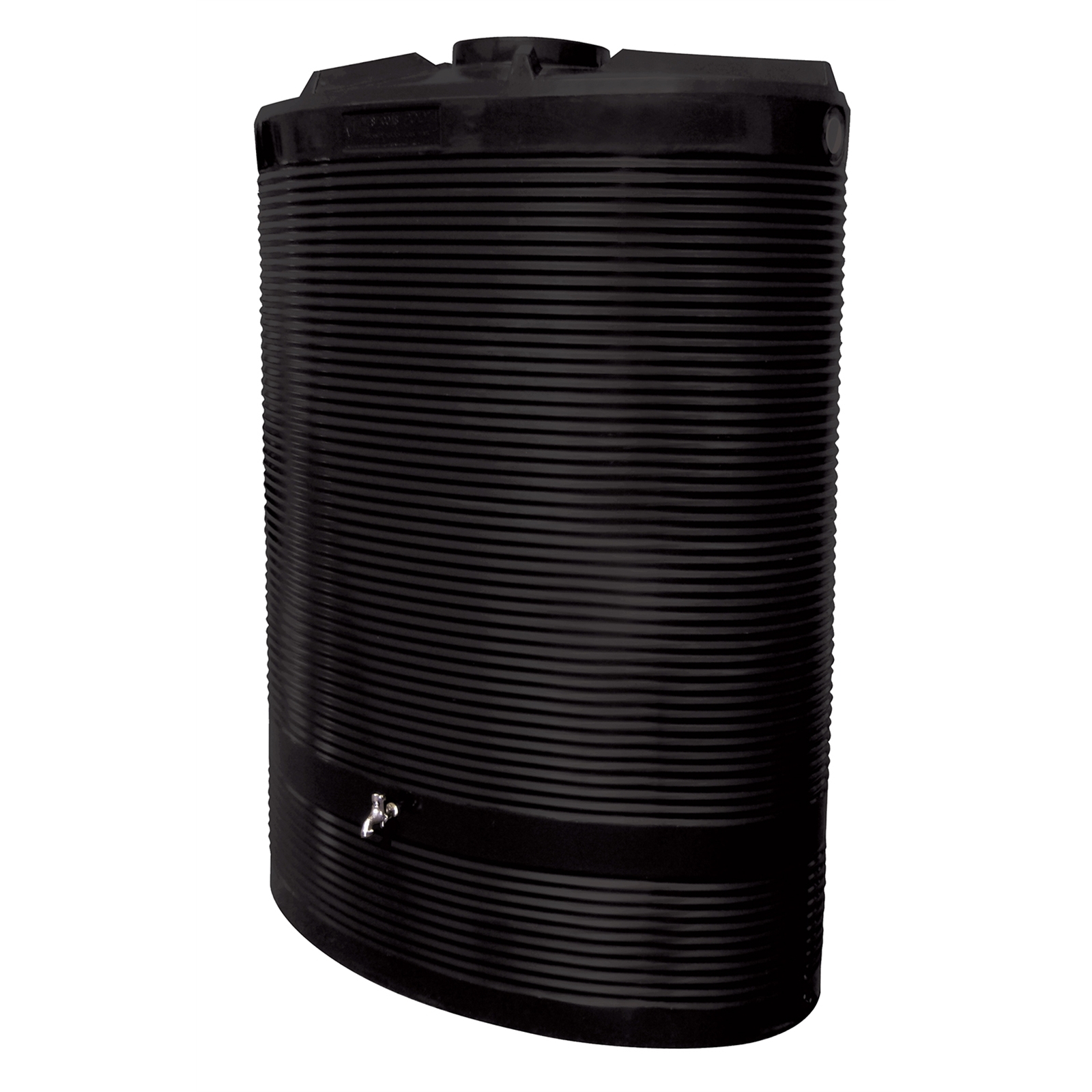 West Coast Poly 1500L Slim Poly Water Tank - Black - Bunnings Australia