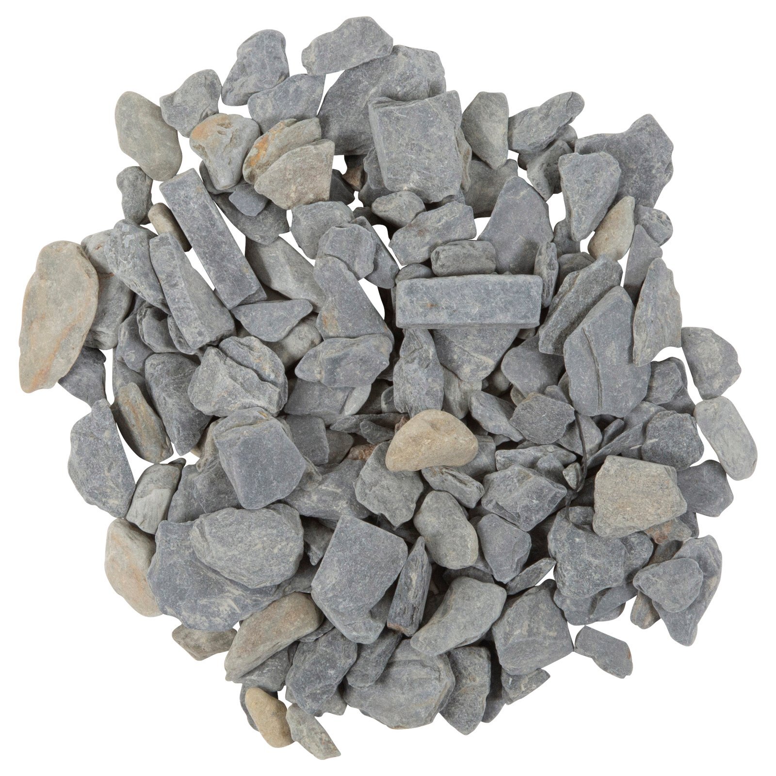 Tuscan Path 10 - 30mm 10kg Slate Grey Smooth Chips - Bunnings Australia