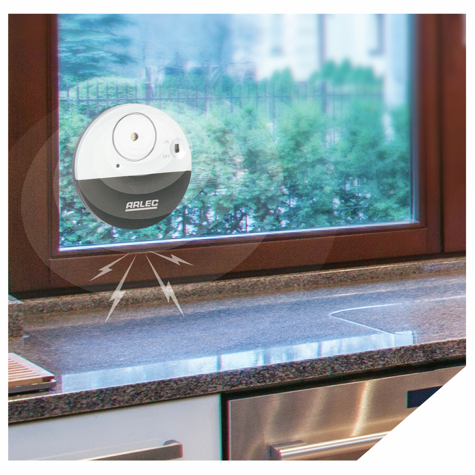 Arlec Slim Window Alarm - Bunnings Australia