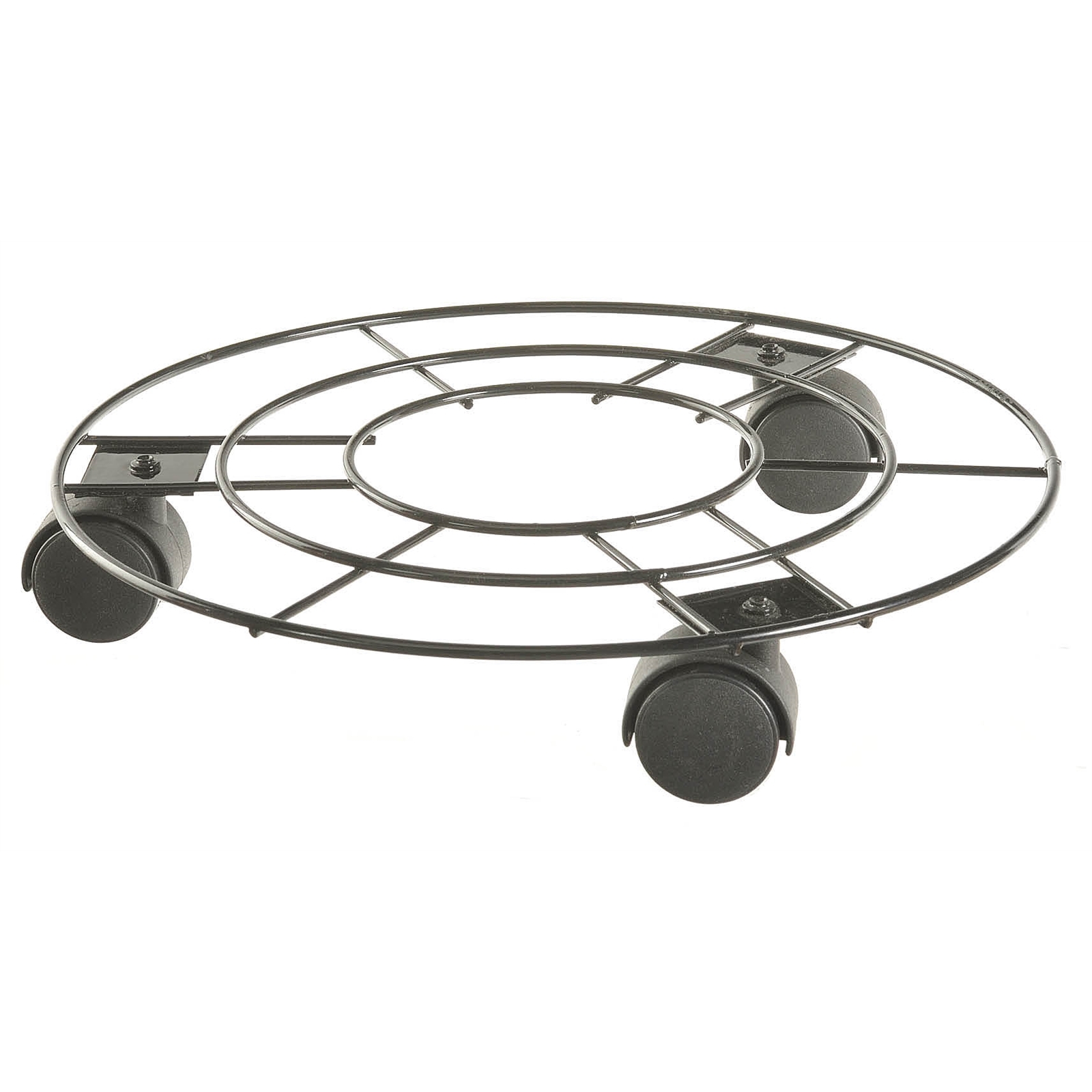 EDEN 25cm Round Pot Plant Trolley - Bunnings Australia