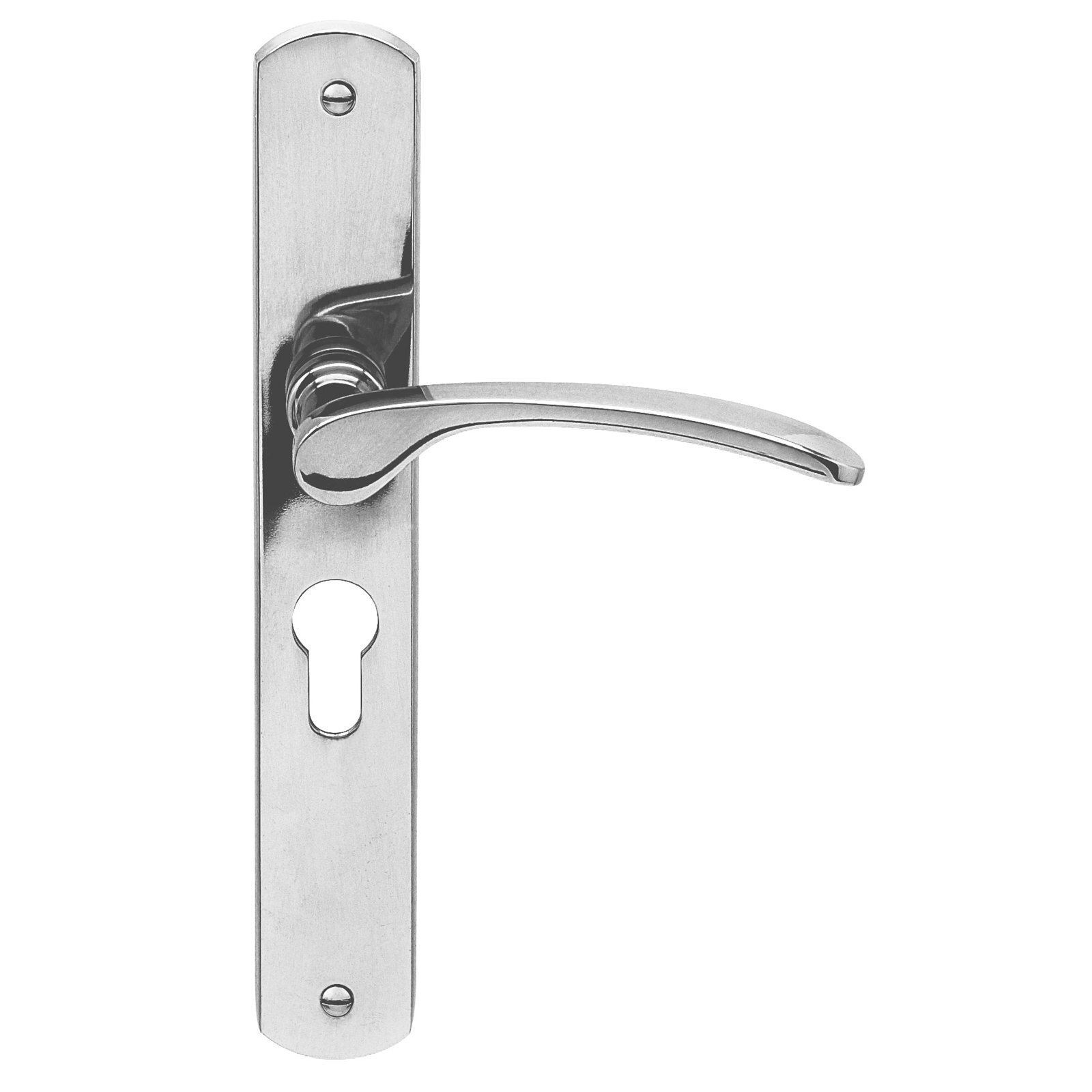 Delf Door Satin Chrome Lever Lock - Bunnings Australia