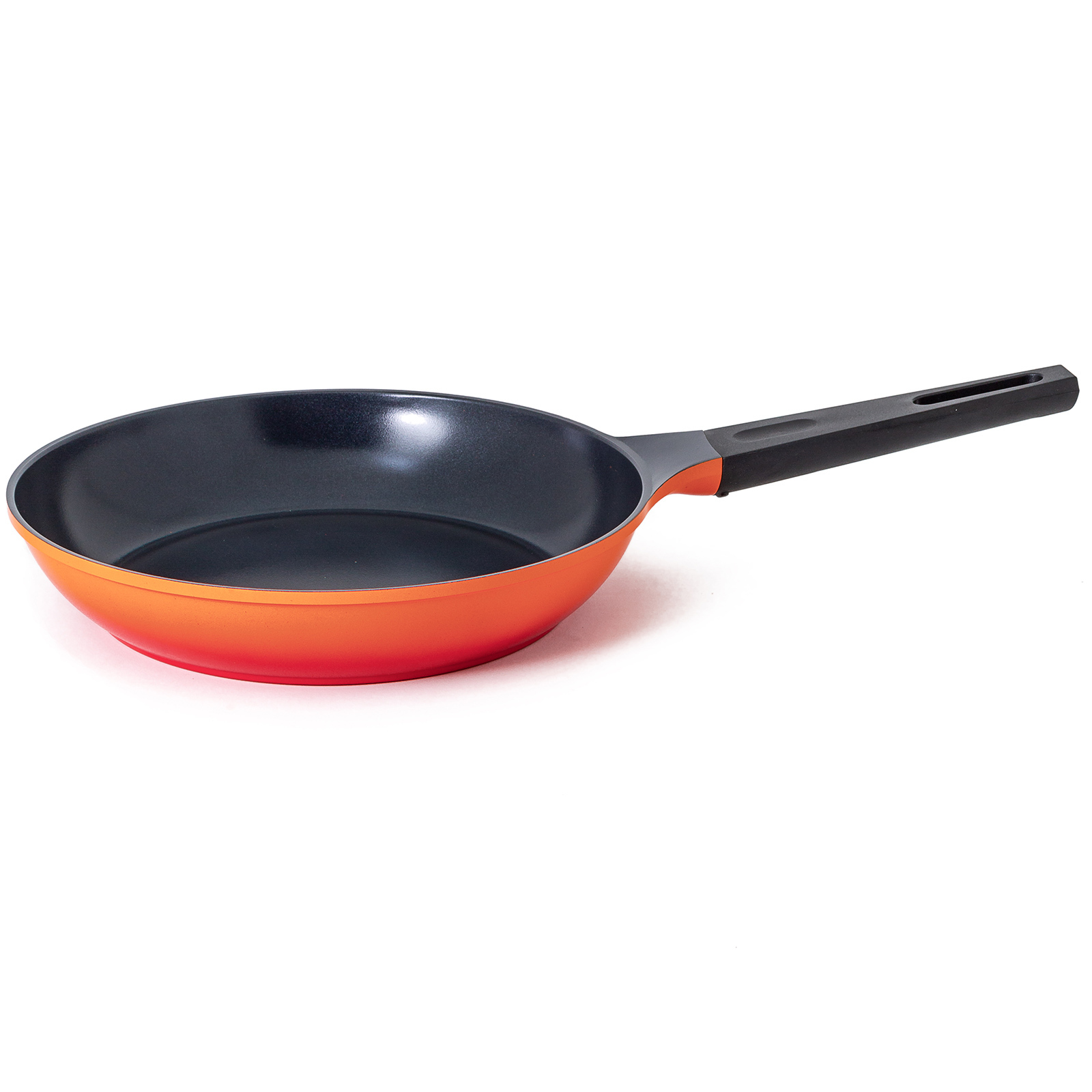 Neoflam Amie 28cm Fry pan Orange Induction Non-Stick Ceramic Coating ...