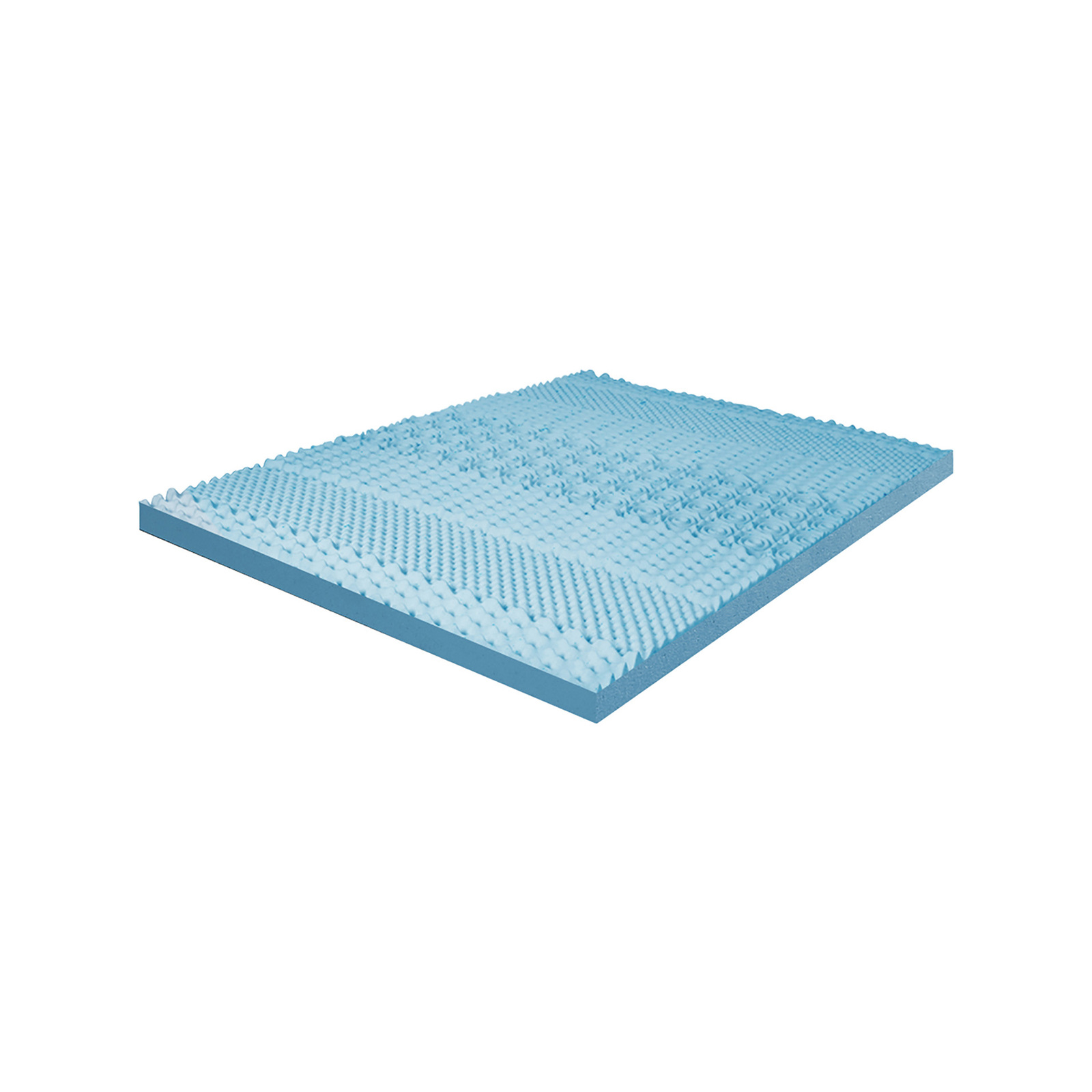 Dreamz 7-Zone Cool Gel Mattress Topper Memory Foam Removable Cover 8CM ...