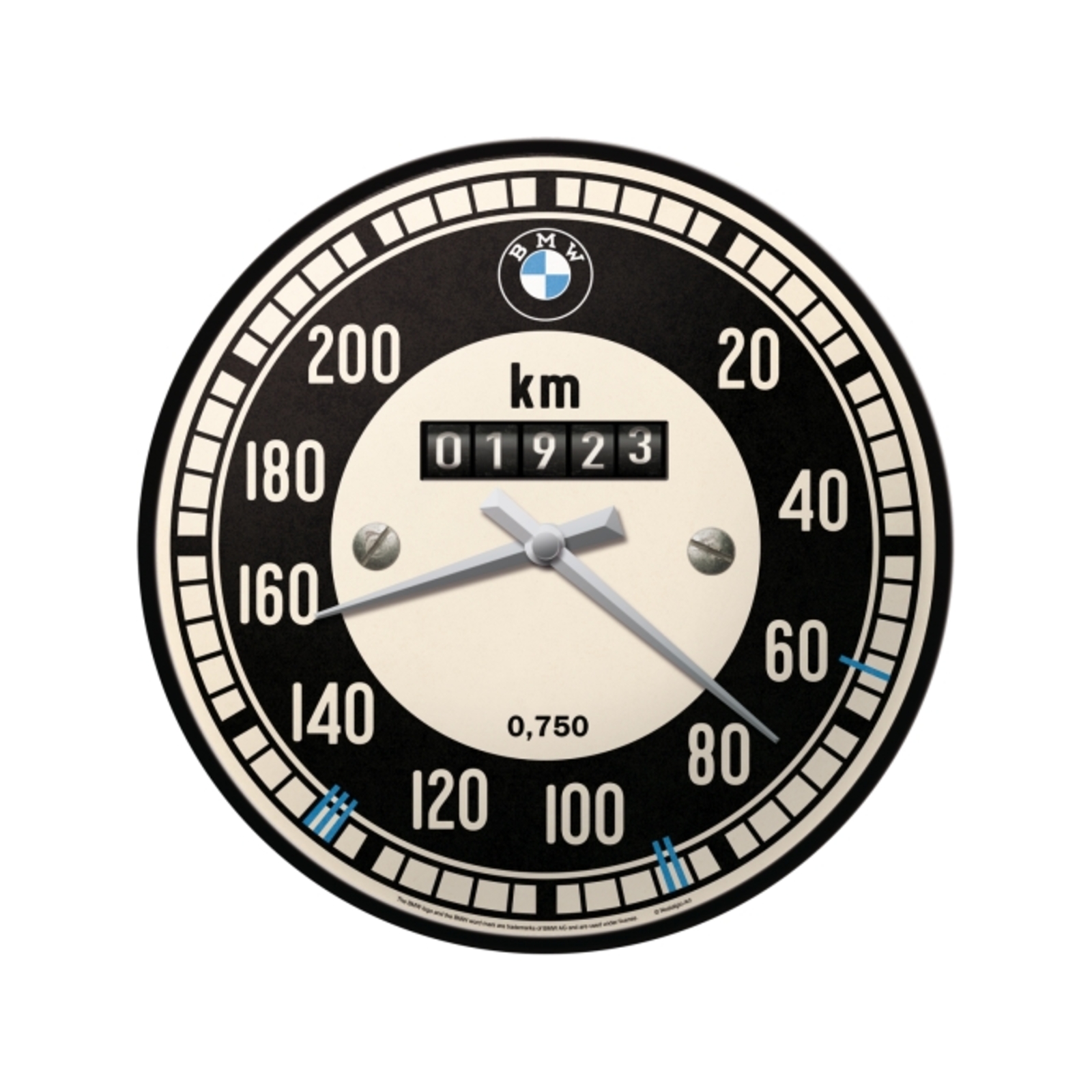 Nostalgic-Art Wall Clock BMW Speedometer - Bunnings Australia