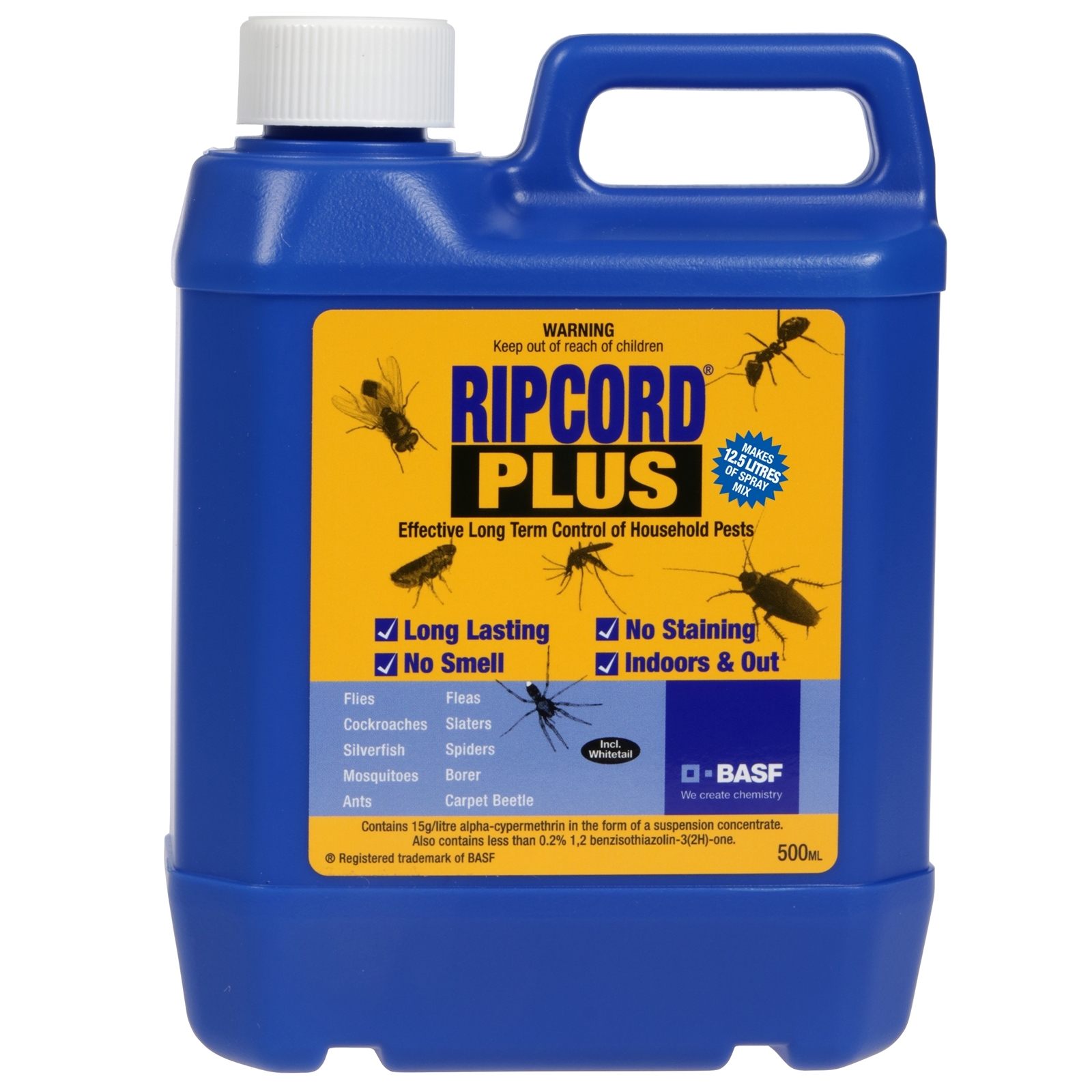 Kiwicare 500ml Ripcord Plus Insecticide Concentrate - Bunnings New Zealand