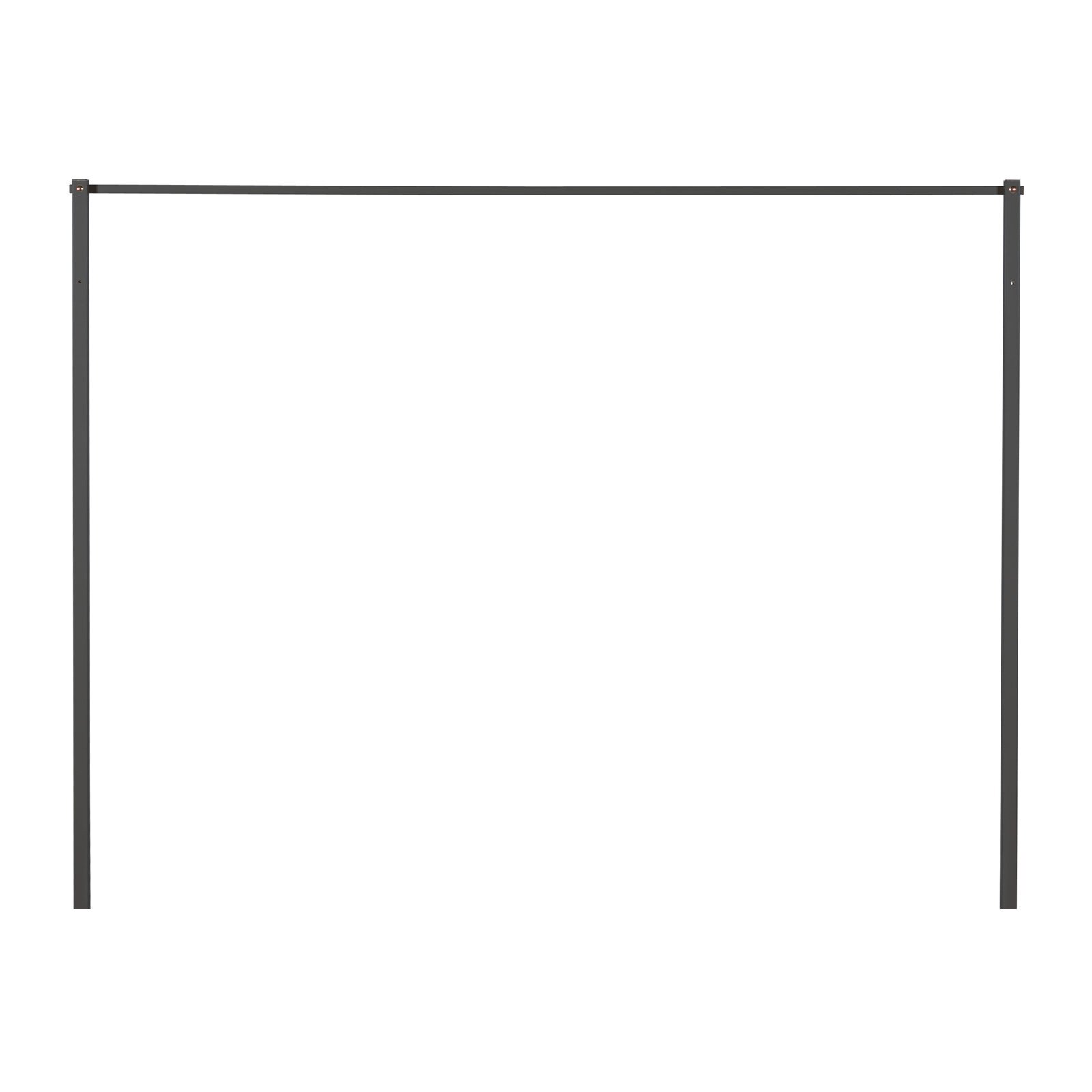 Daytek Iron Grey Ground Mount Kit In Ground - Bunnings Australia