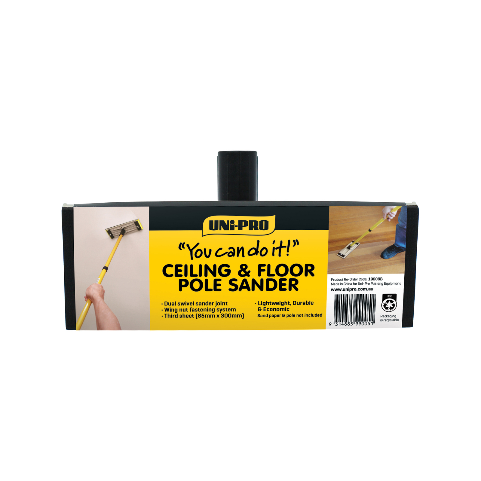 UNi-PRO YCDI Floor And Ceiling Pole Sander Head - Bunnings Australia