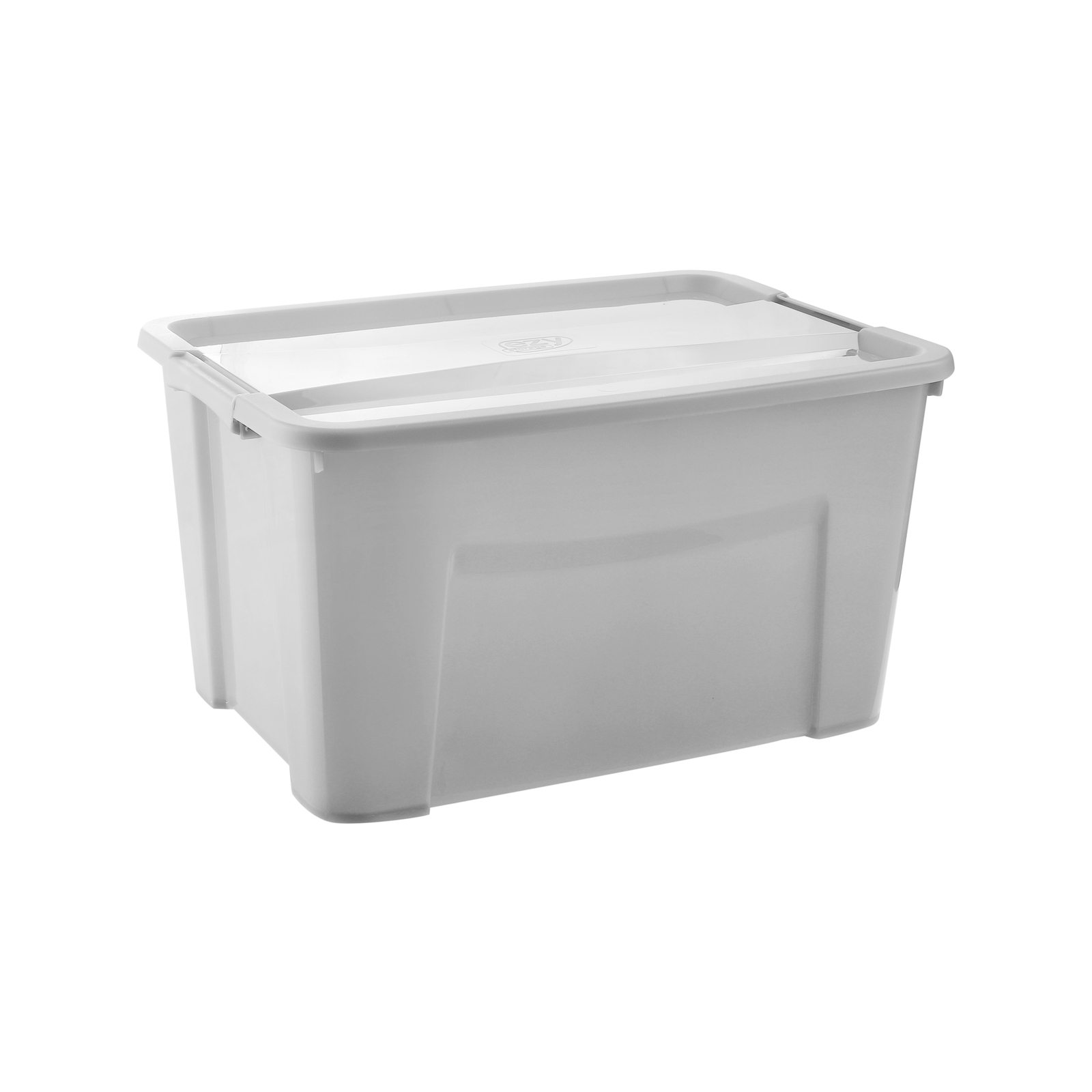 Ezy Storage 52L Pewter Grey Classic Storage Tub - Bunnings Australia