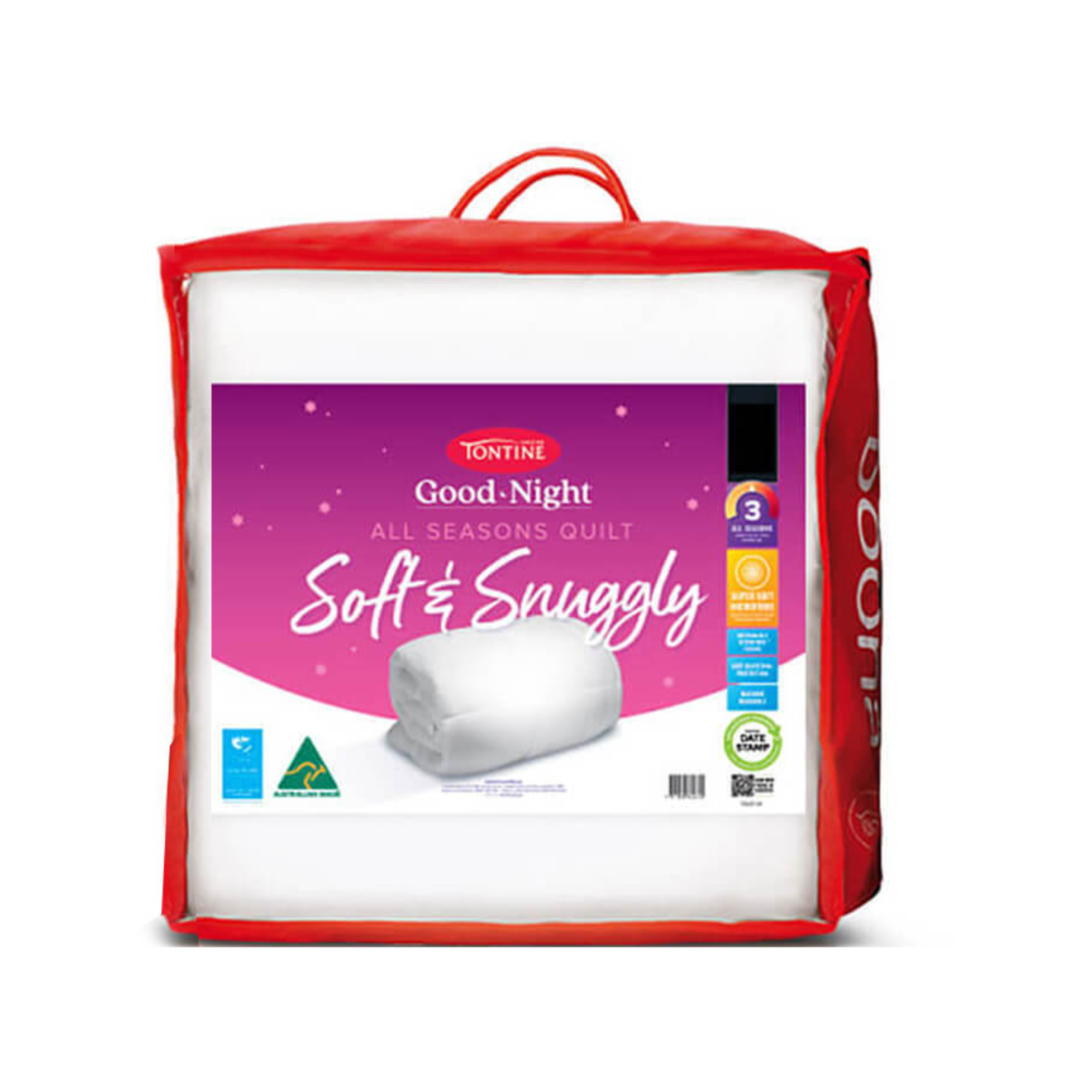 Tontine Good Night Soft & Snuggly Quilt All Seasons - King Bed ...