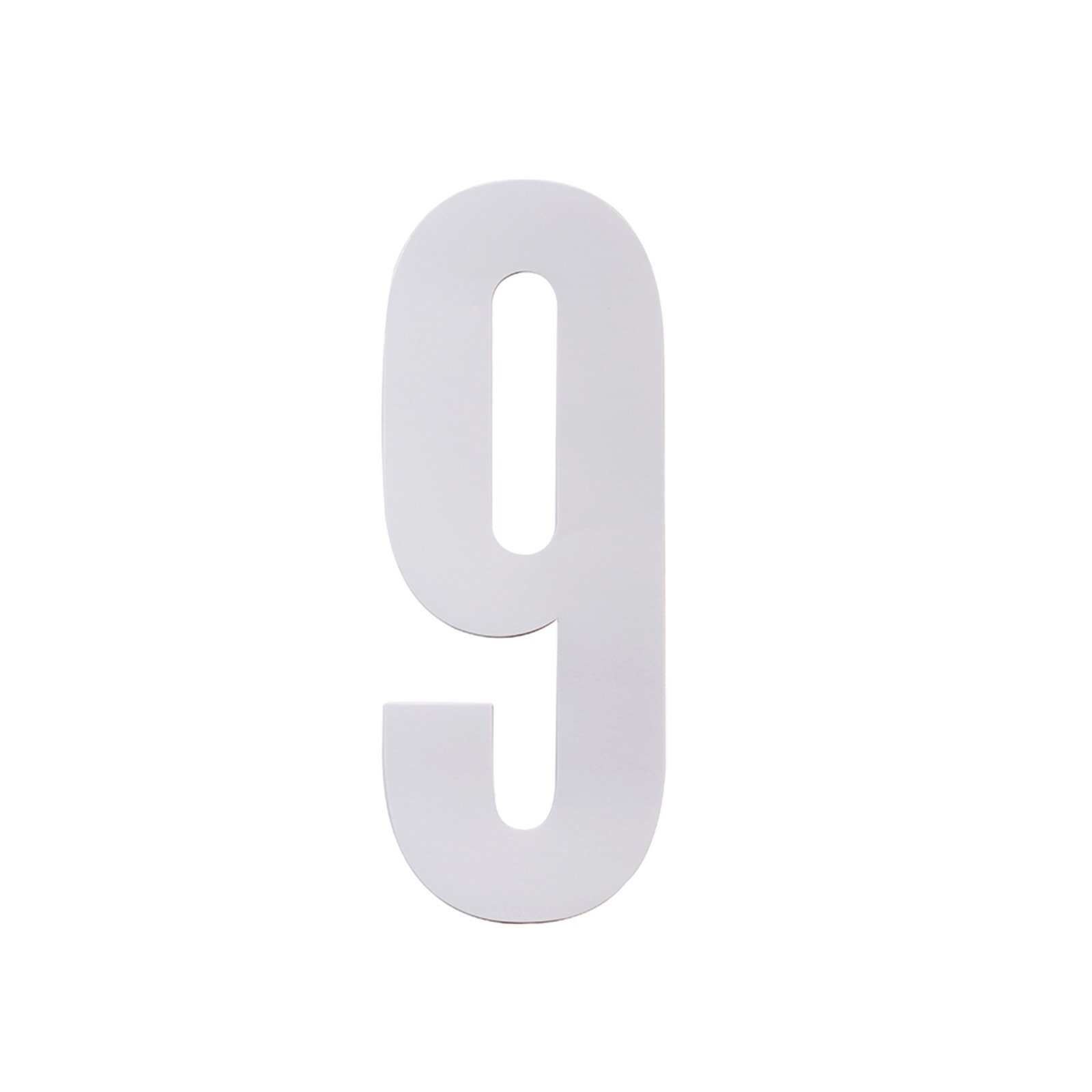 Sandleford 175mm White Self Adhesive Wheelie Bin Number 9 - Bunnings ...