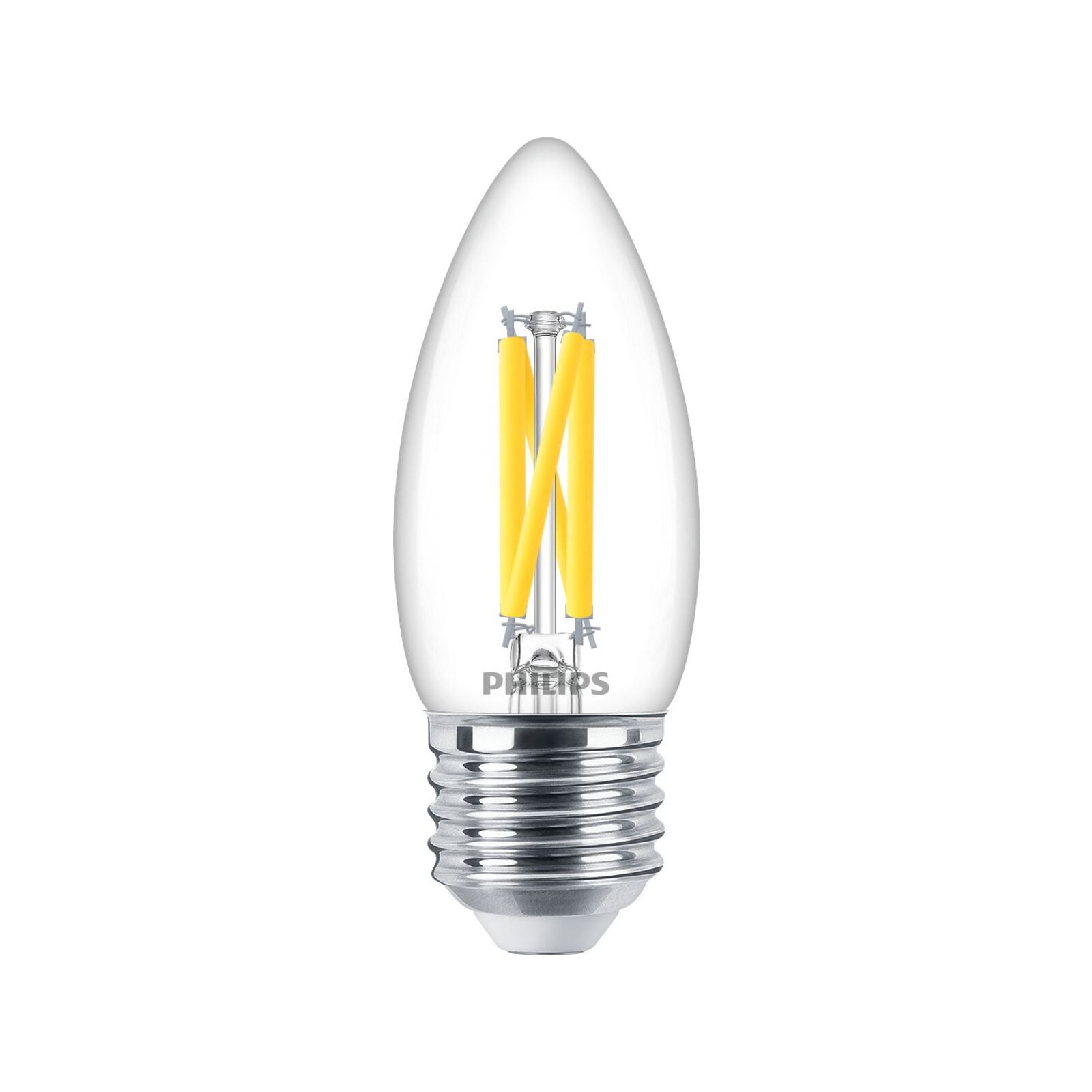 Philips B35 E27 LED 470Lm Clear 3.5W Filament - Bunnings Australia