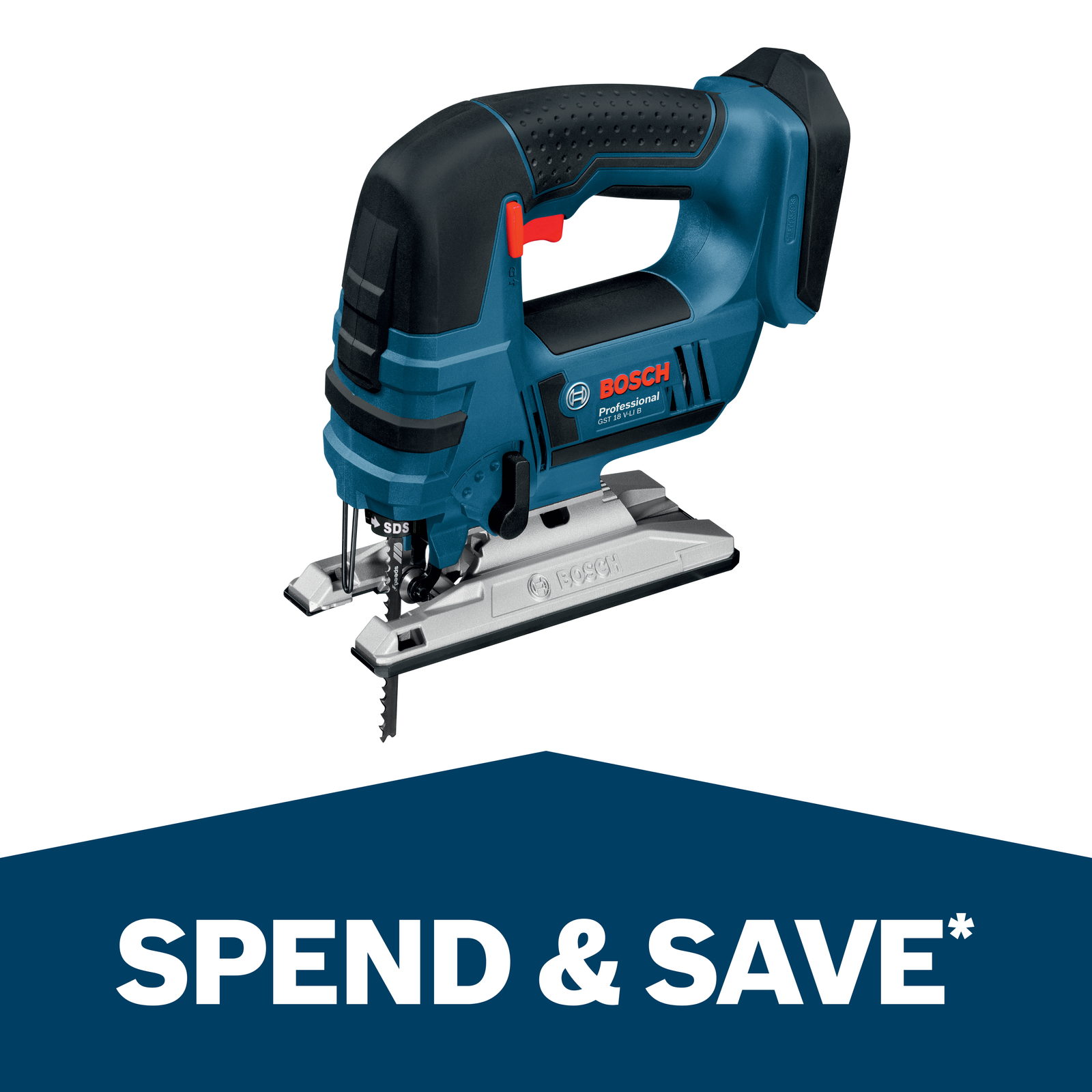 Bosch 18V 23mm GST 18 V-LI B SDS Jigsaw With Accessory Set - Skin Only ...