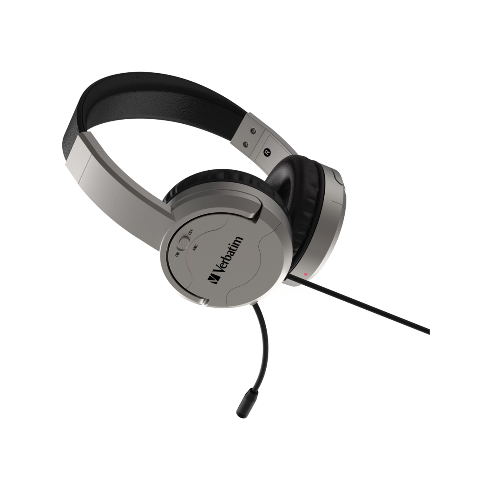 Verbatim Active Noise Cancelling Headset w/Noise Cancelling Mic ...