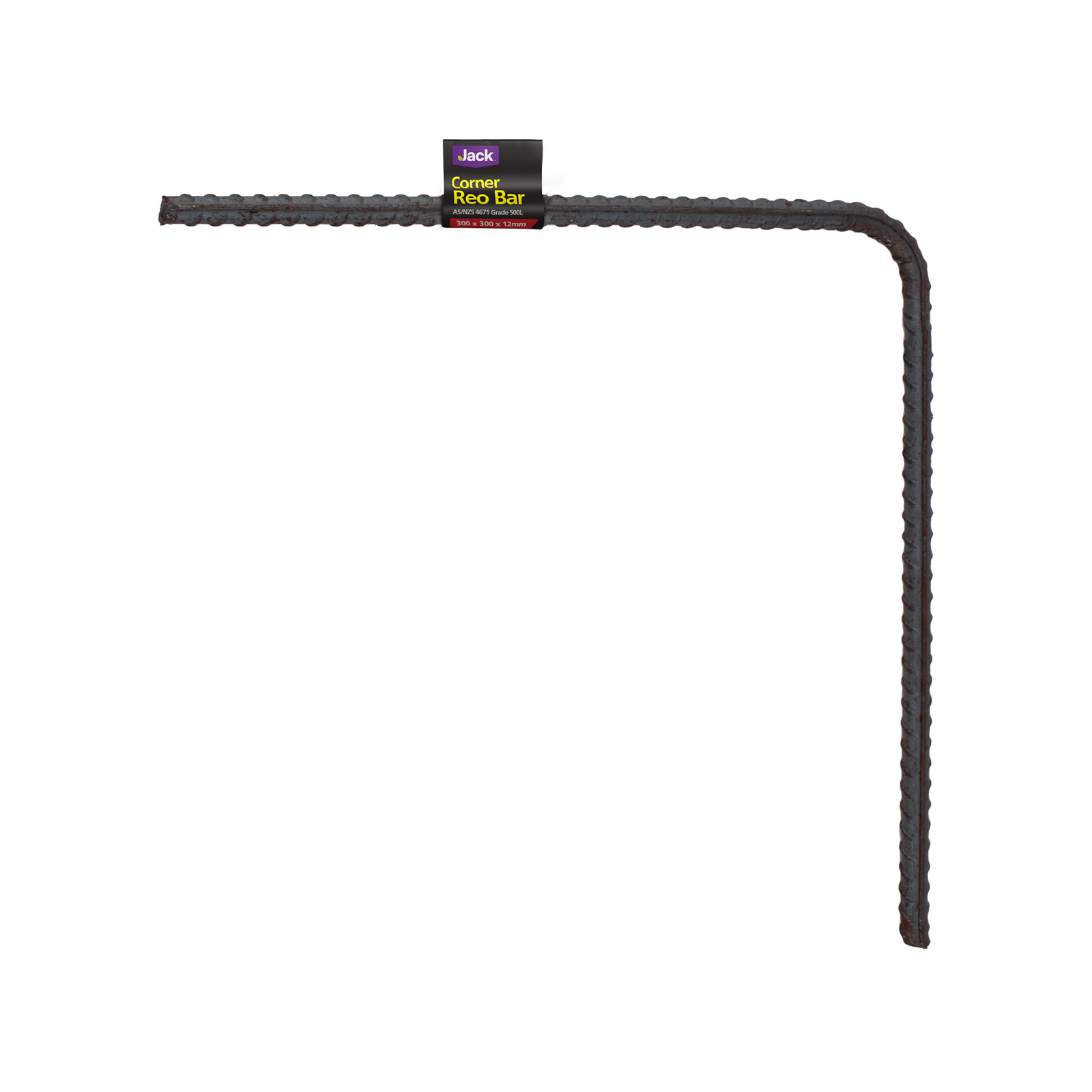 Jack 12 x 300 x 300mm Reinforcing Corner Bar - Bunnings Australia
