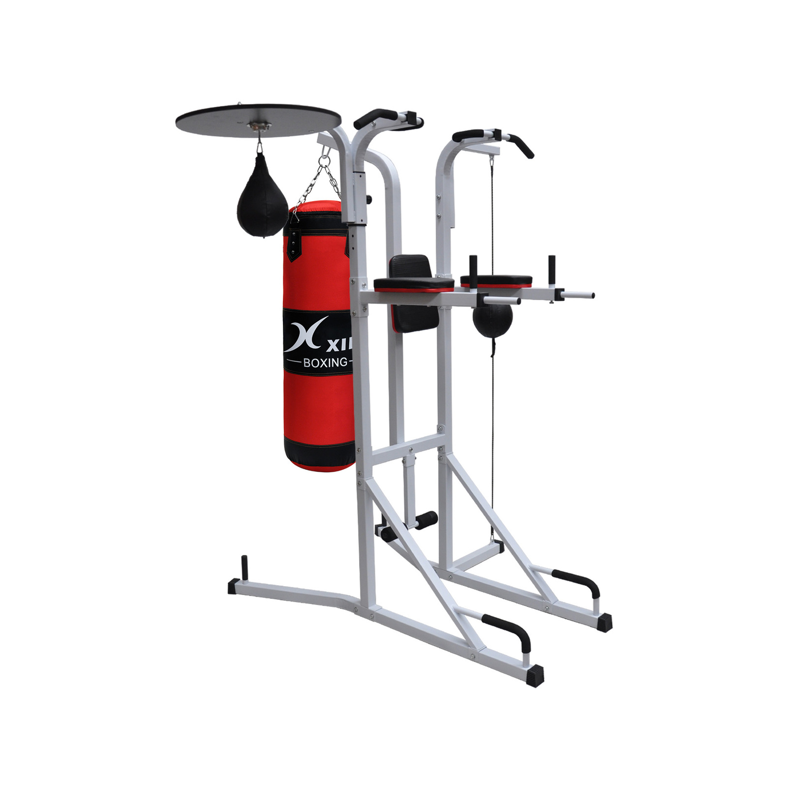 8 in 1 Multi Function Boxing Rack - 20kg Punching Bag - Bunnings Australia