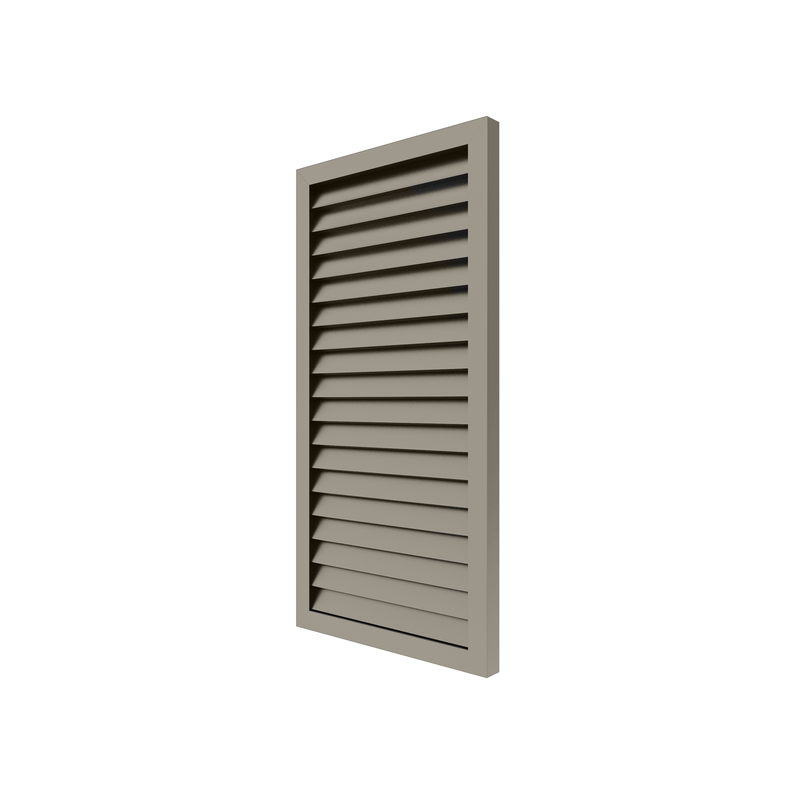 Protector Aluminium 600 x 1200mm Welded 65 x 16mm Louver Panel - Dune ...