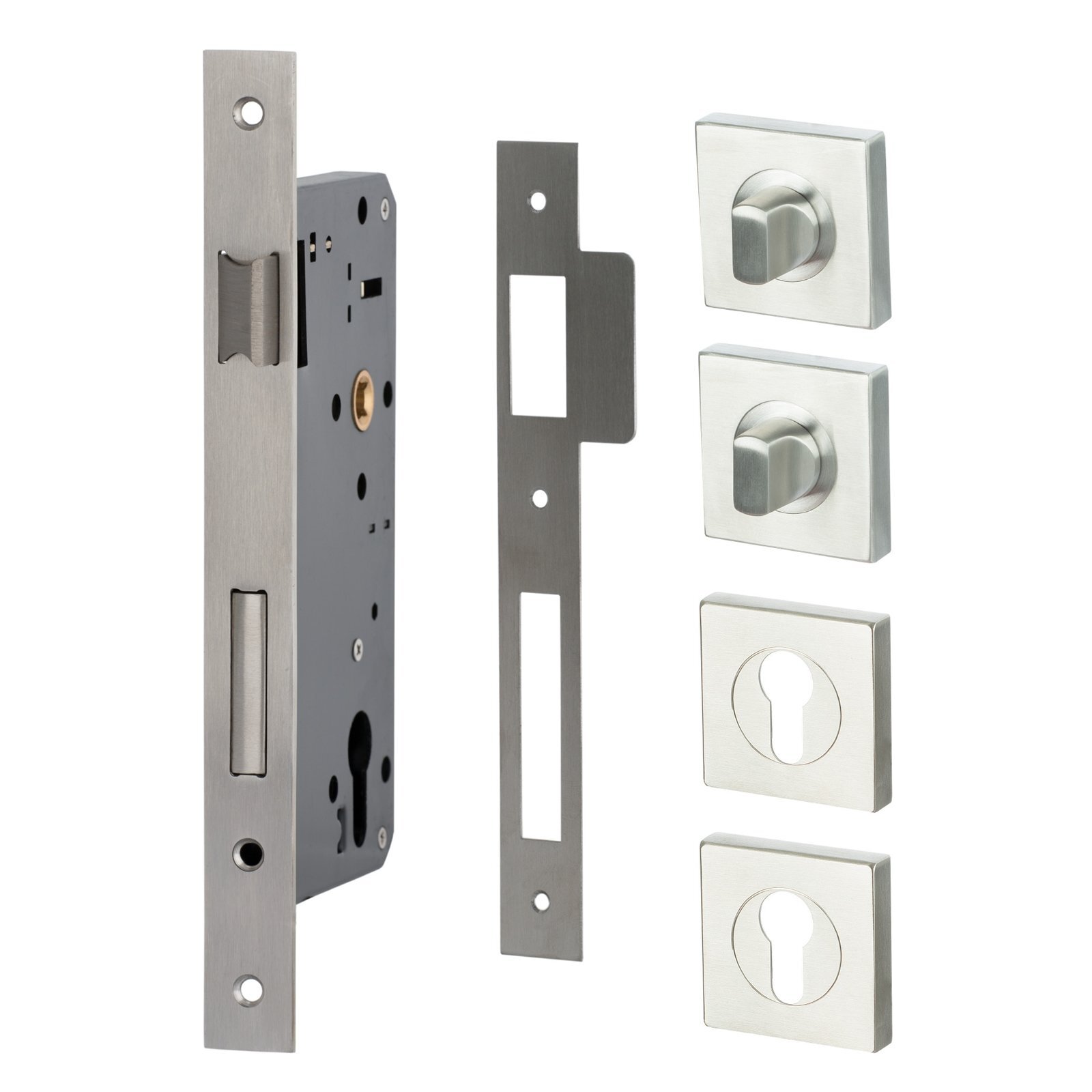 Miles Nelson Round Escutcheon Pull Handle Lock Kit - Bunnings New Zealand