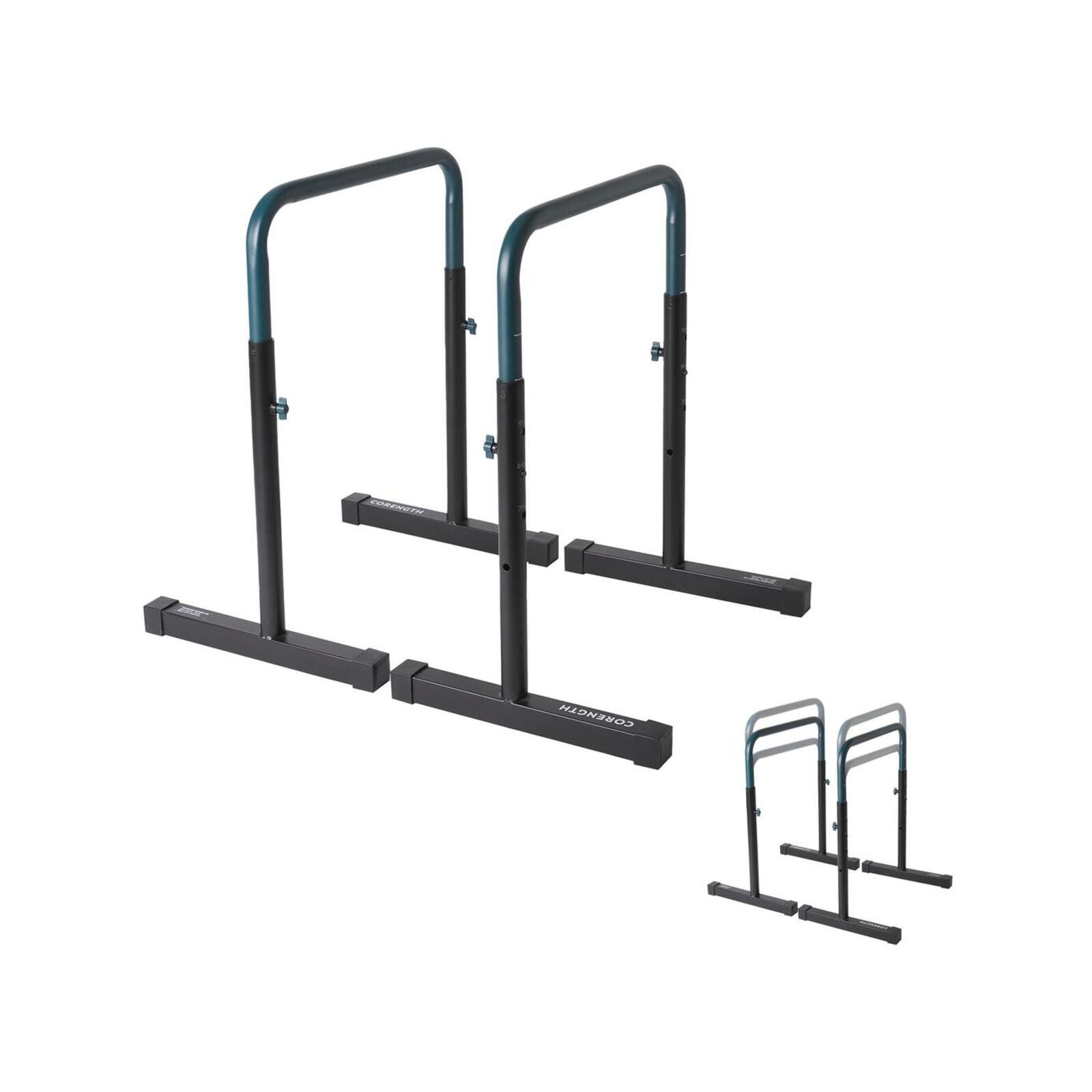 Adjustable Dip Bar Training Station 100 - Bunnings Australia
