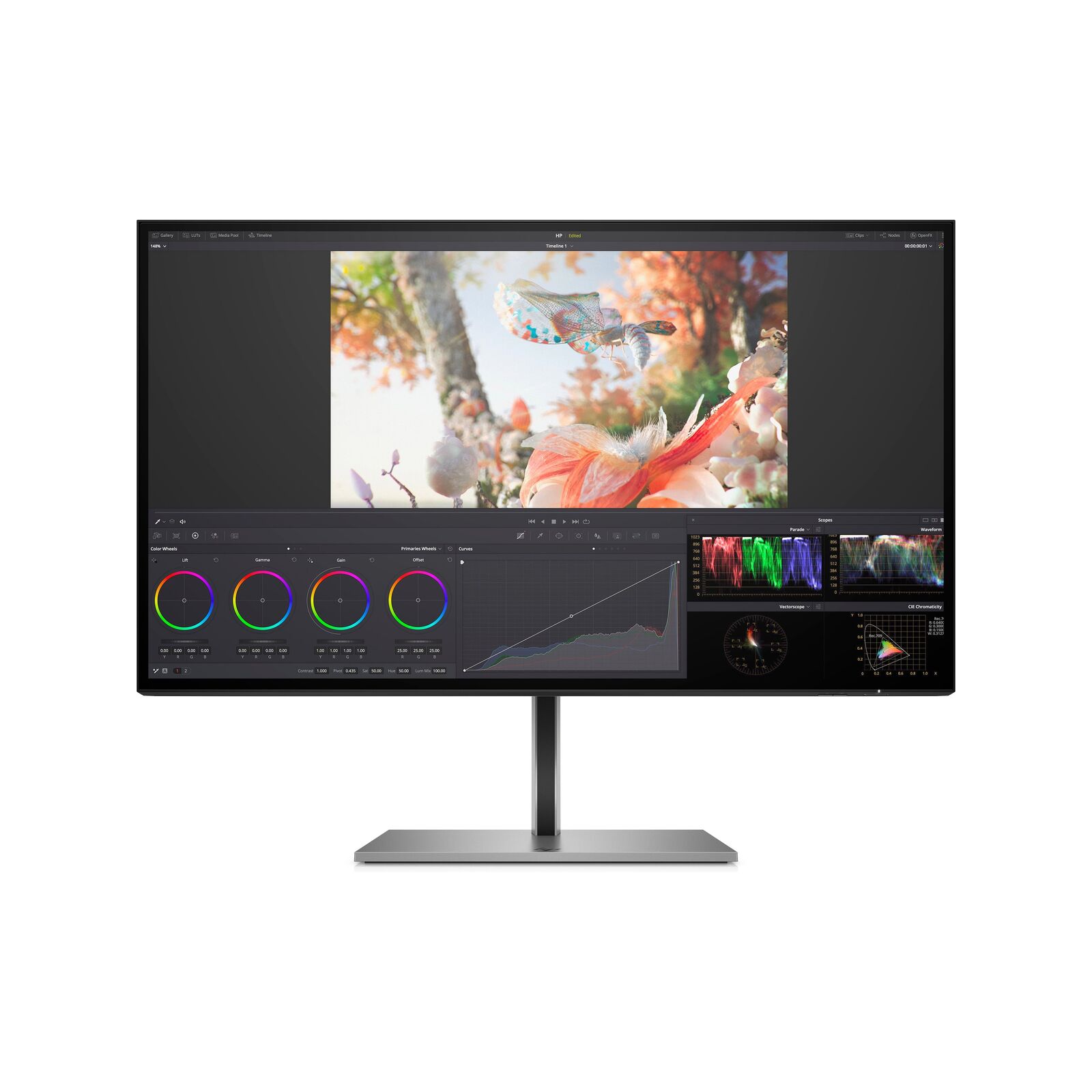HP Z25xs G3 25" QHD IPS DreamColor USB-C Monitor [1A9C9AA] - Bunnings ...