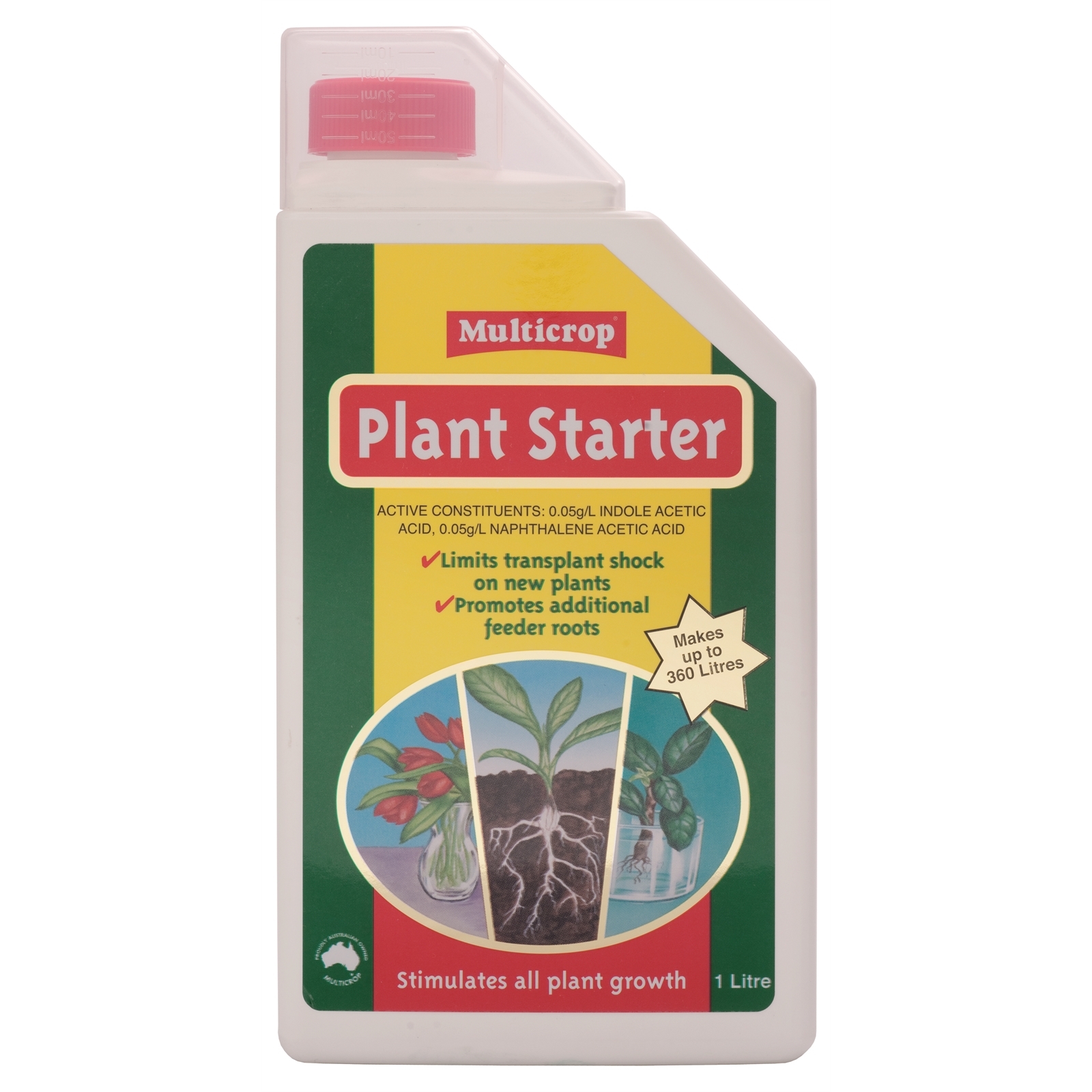 Multicrop 1L Plant Starter Liquid Fertiliser - Bunnings Australia
