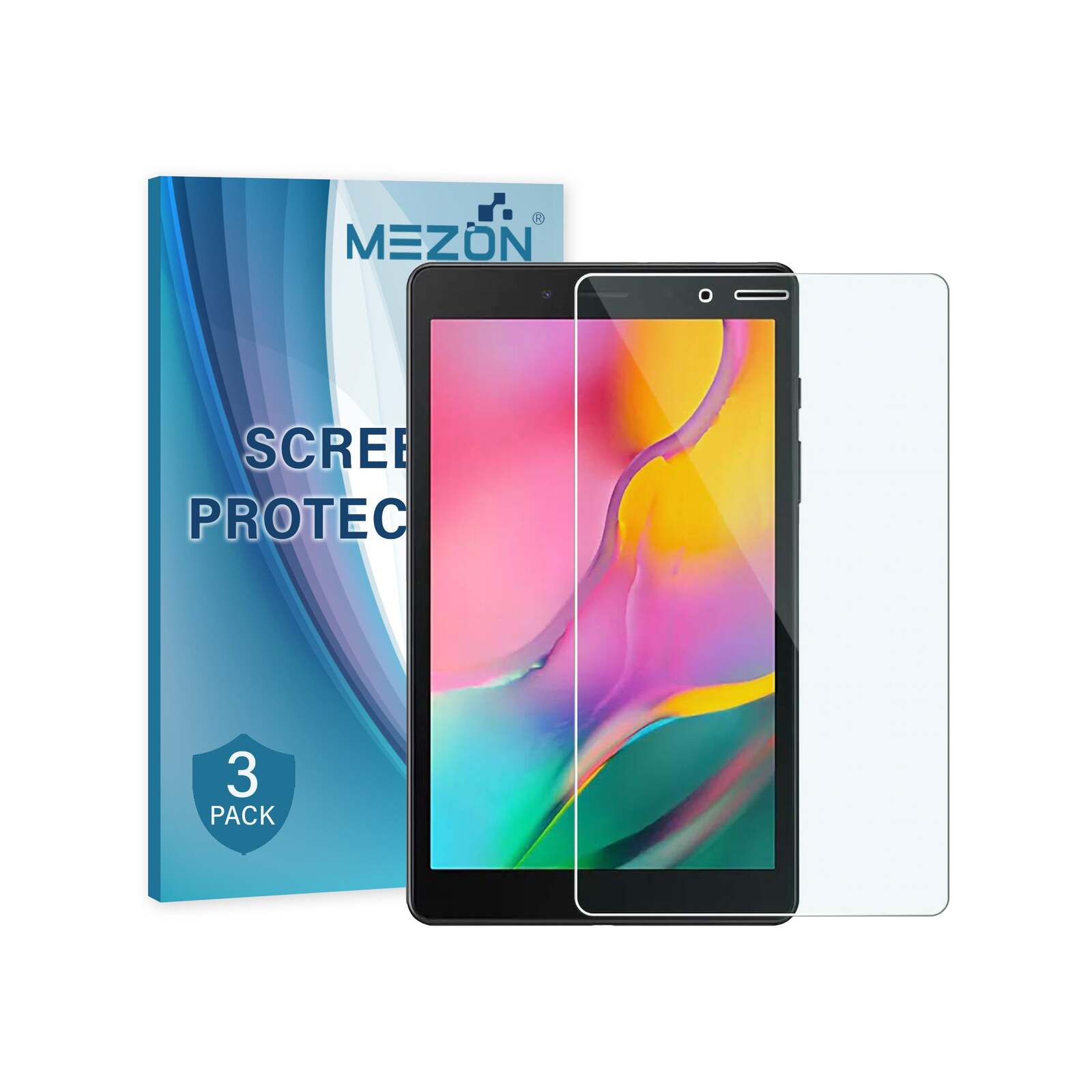 3 Pack MEZON Samsung Galaxy Tab A 8.0" 2019 Anti-Glare Matte Film ...