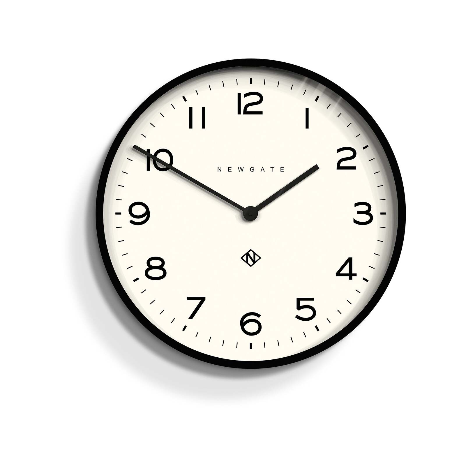 Newgate Number One Clock Echo Black - Bunnings Australia
