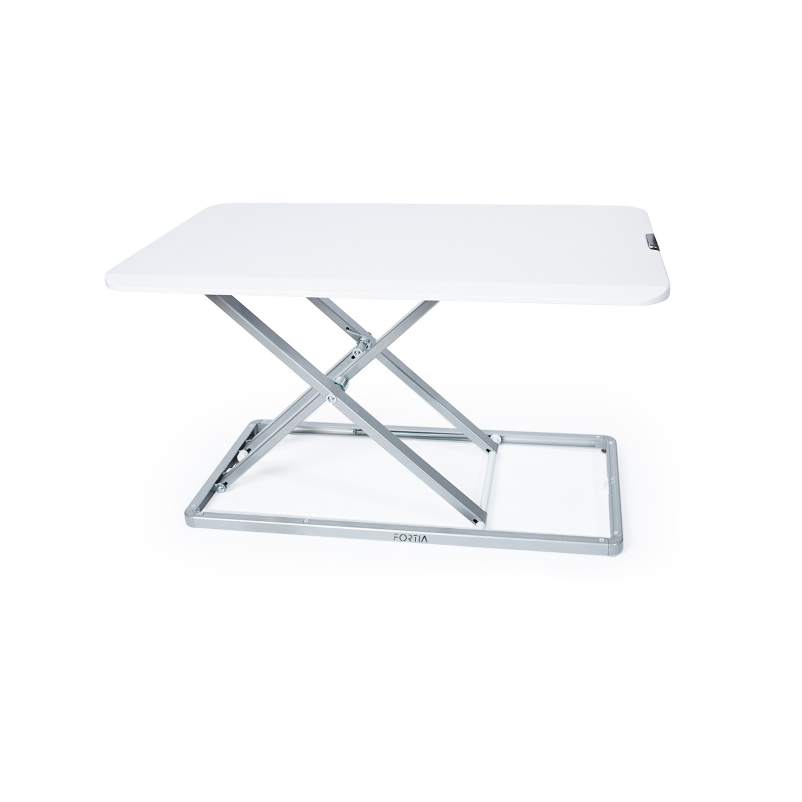 FORTIA Standing Desk Riser Sit Stand Up Adjustable Computer Shelf ...