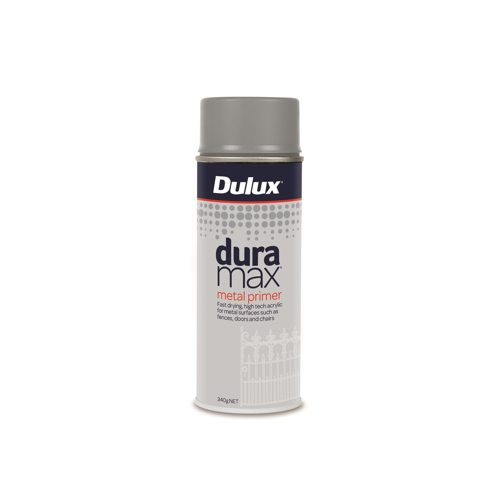 Dulux Duramax 340g Flat Metal Primer - Bunnings Australia