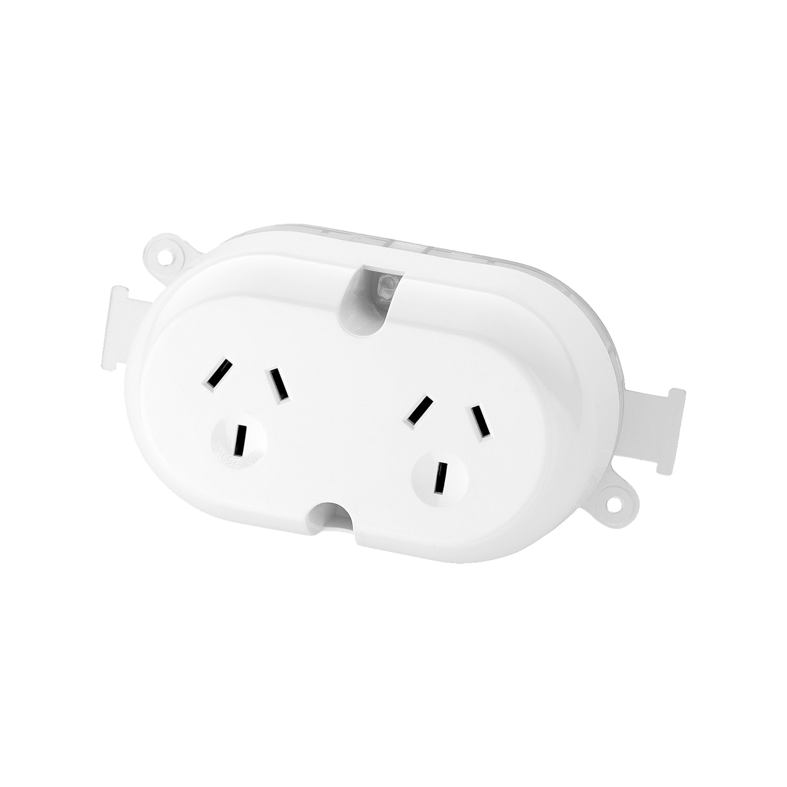DETA 10A Double Outlet Plug Base - Bunnings Australia