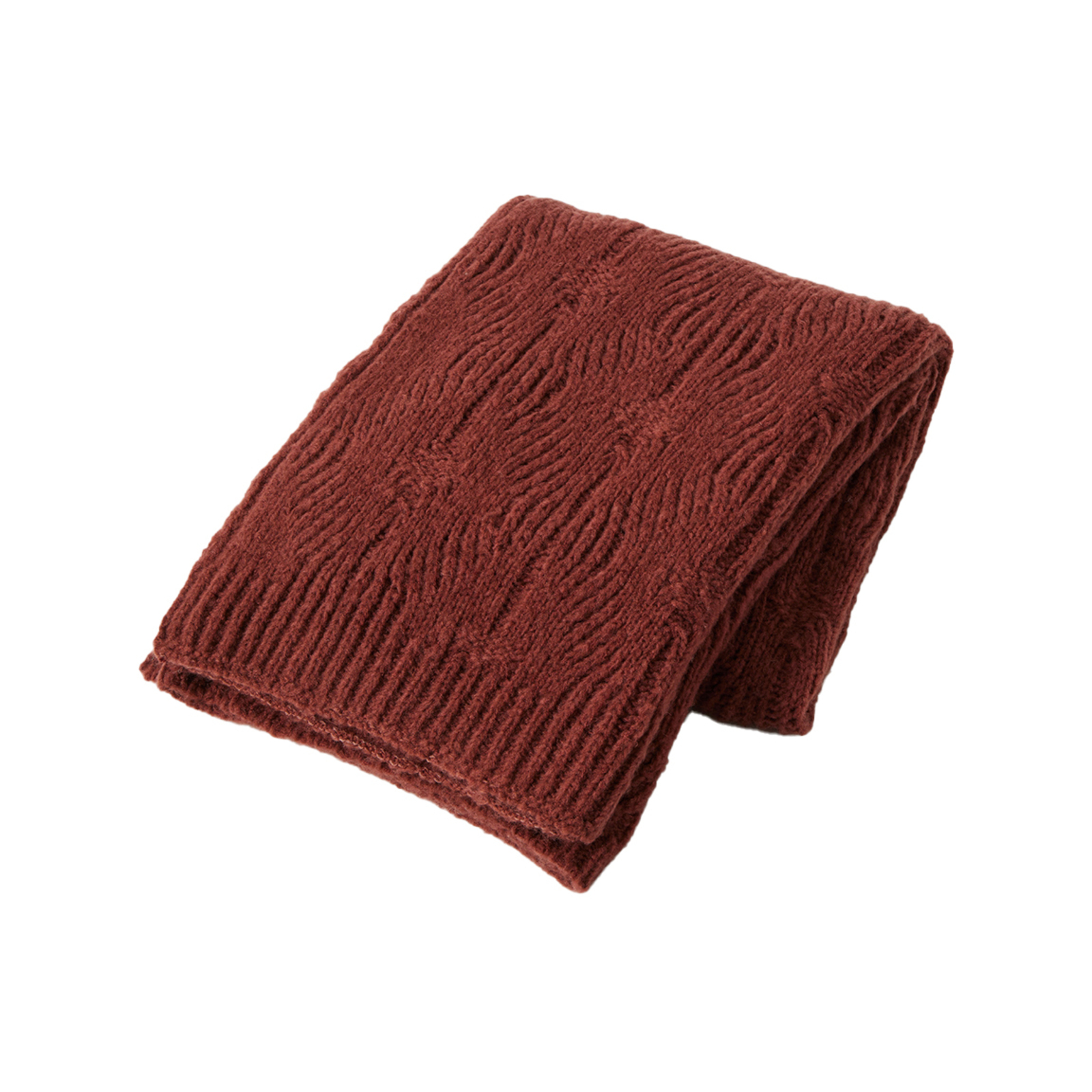 Pilbeam Living Florence Wool Blend 127x152cm Throw Auburn - Bunnings ...