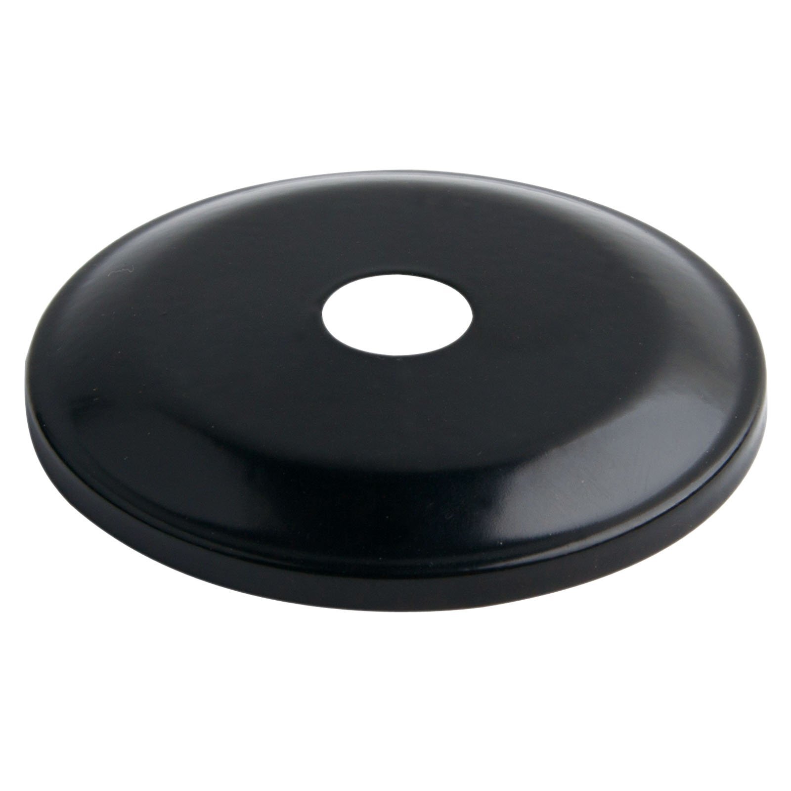 Kinetic 65mm 1/2" Black Stainless Steel Round Cover Plate - Bunnings ...