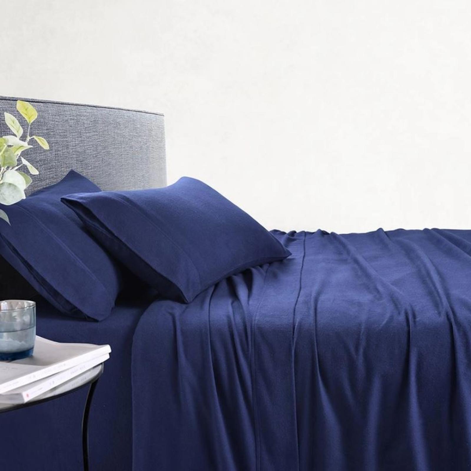Twill-Woven 170GSM Ultra Warm 100% Cotton Thermal Flannelette Sheet Set ...