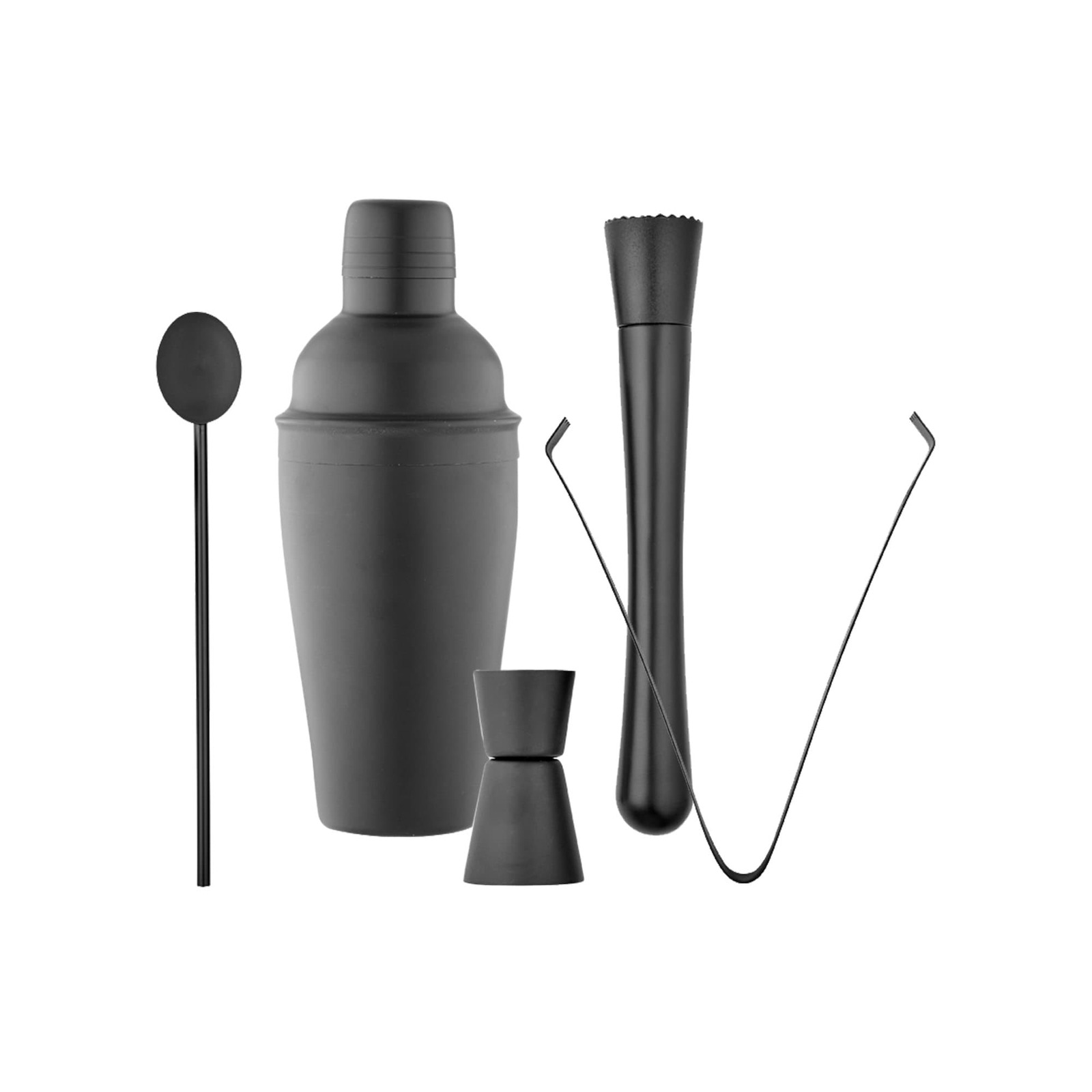 Tempa Aurora 5pc Cocktail Set Black - Bunnings Australia