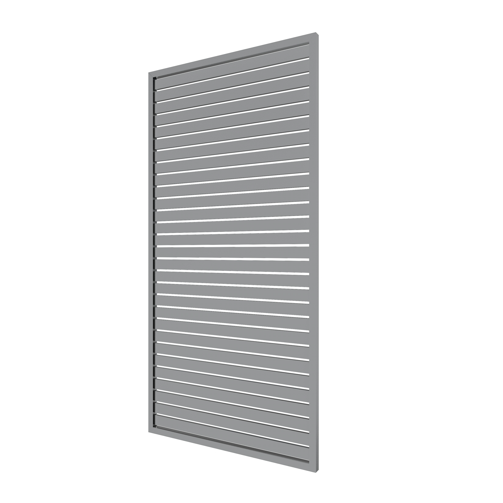 Protector Aluminium 1200 x 2400mm Welded 65 x 16mm Slat Panel ...