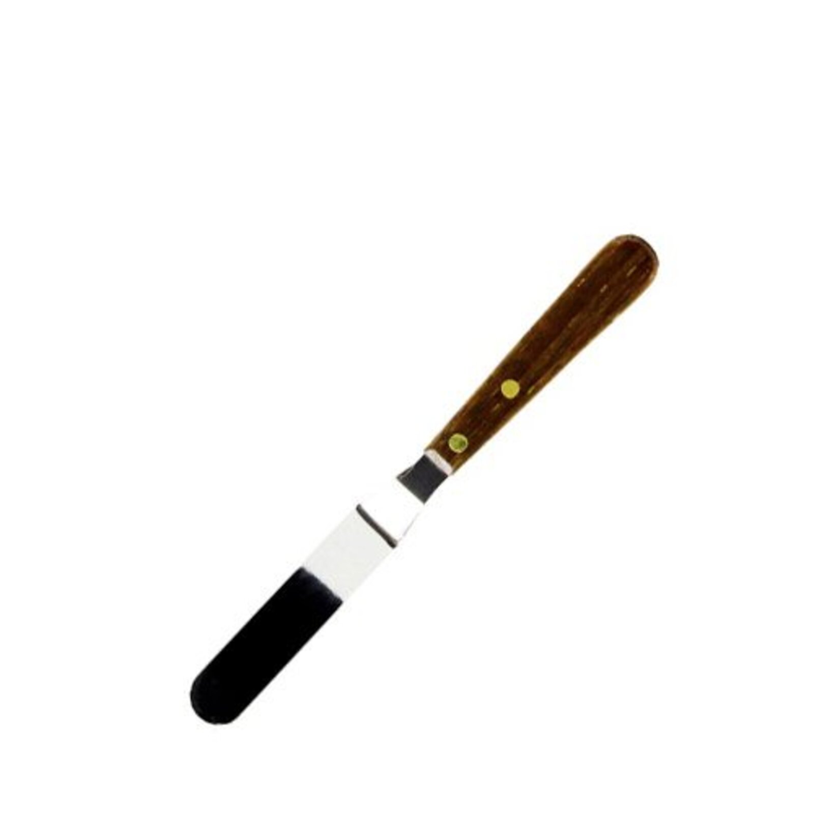 Chef Inox Spatula Cranked Wooden Handle - Bunnings Australia
