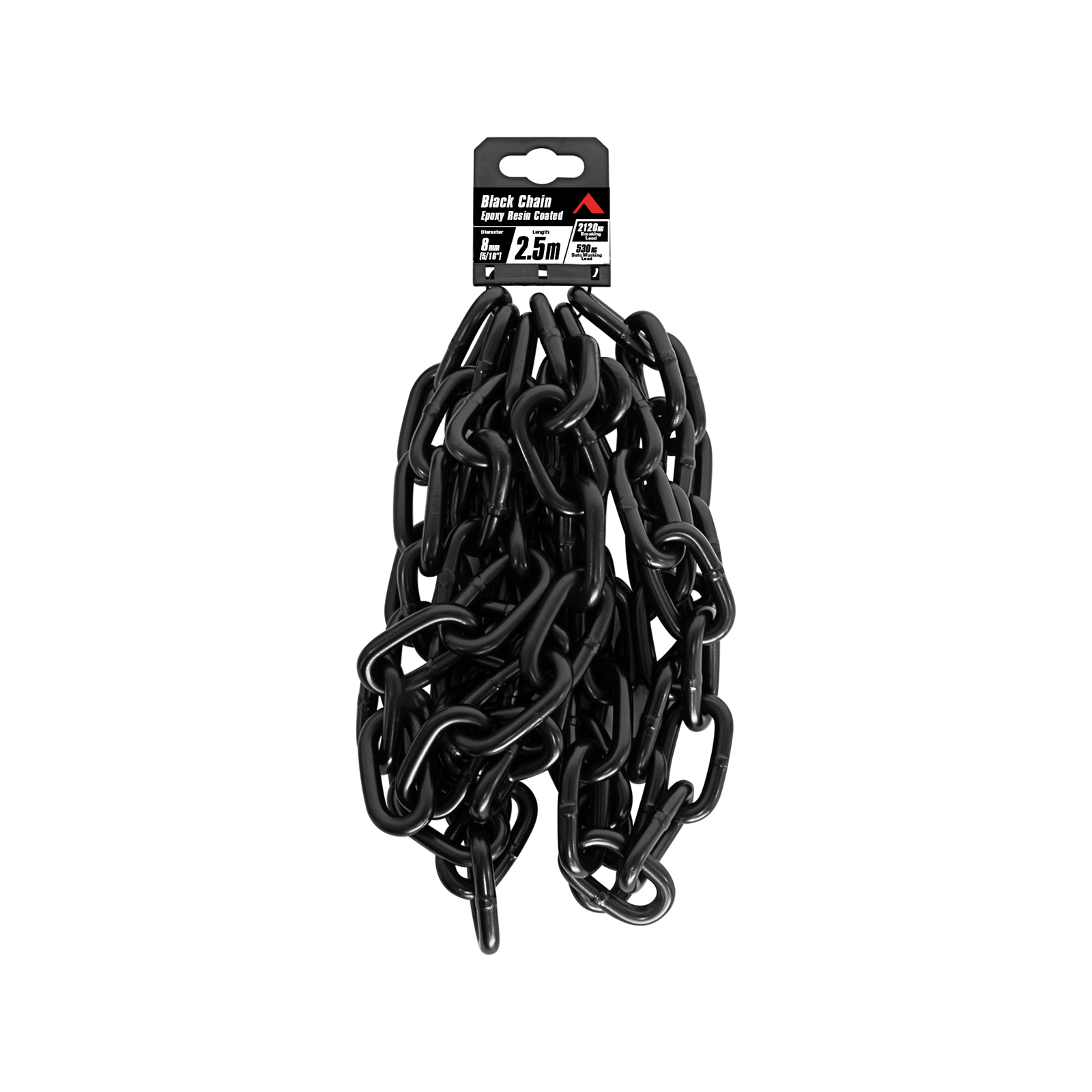 Pinnacle 8mm 5/16" x 2.5m Black Chain - Bunnings Australia