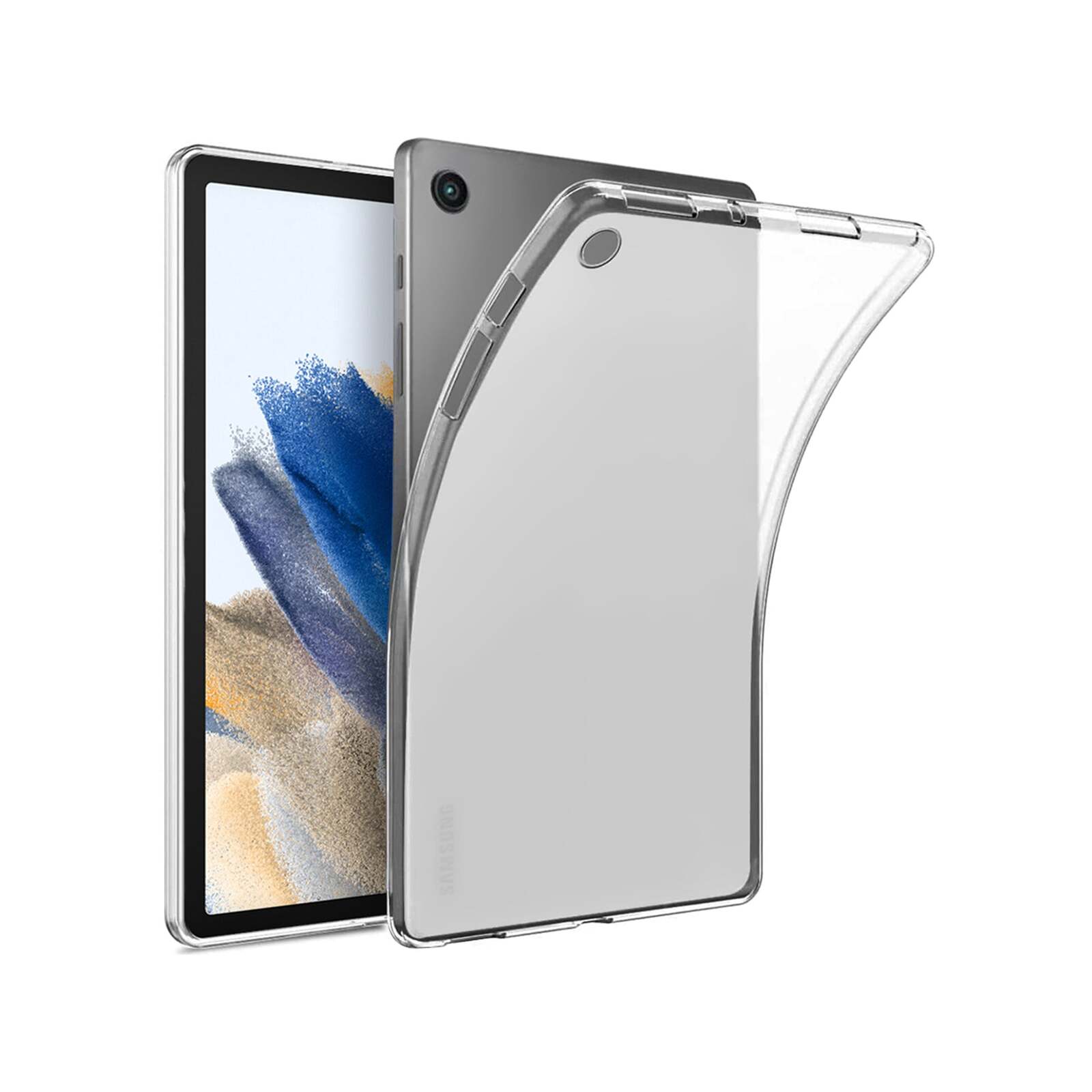MEZON Samsung Galaxy Tab A8 10.5" Slim Clear TPU Gel Back Case ...