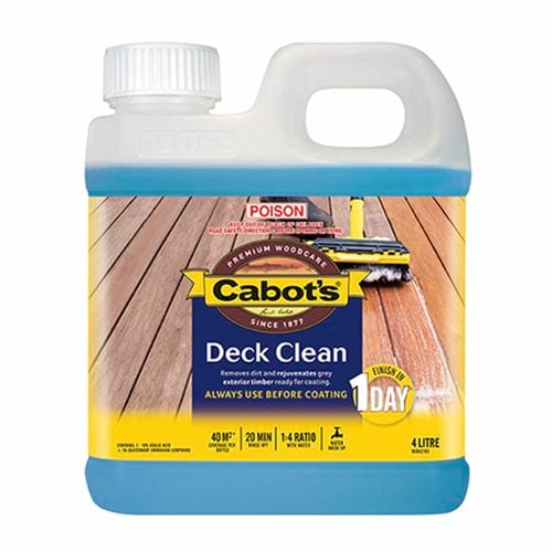 Cabot's 4L Deck Clean - Bunnings New Zealand