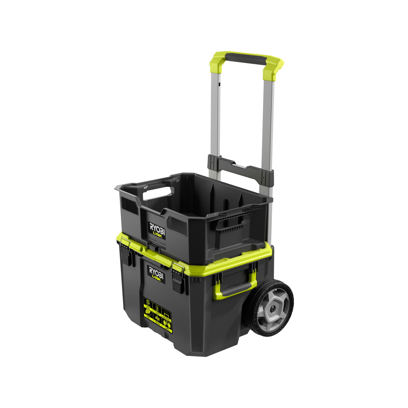 Ryobi LINK Rolling Toolbox and Crate - Bunnings Australia