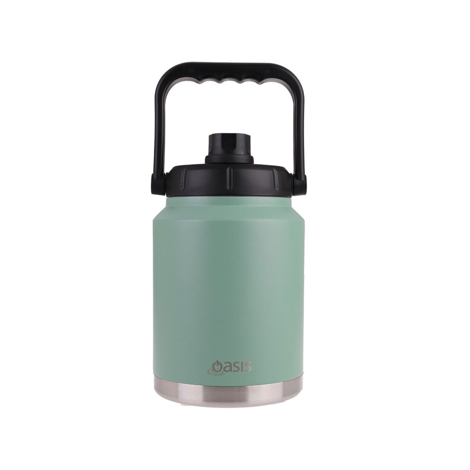 Oasis 2.1L Insulated Mini Jug Stainless Steel w/ Carry Handle - Sage ...