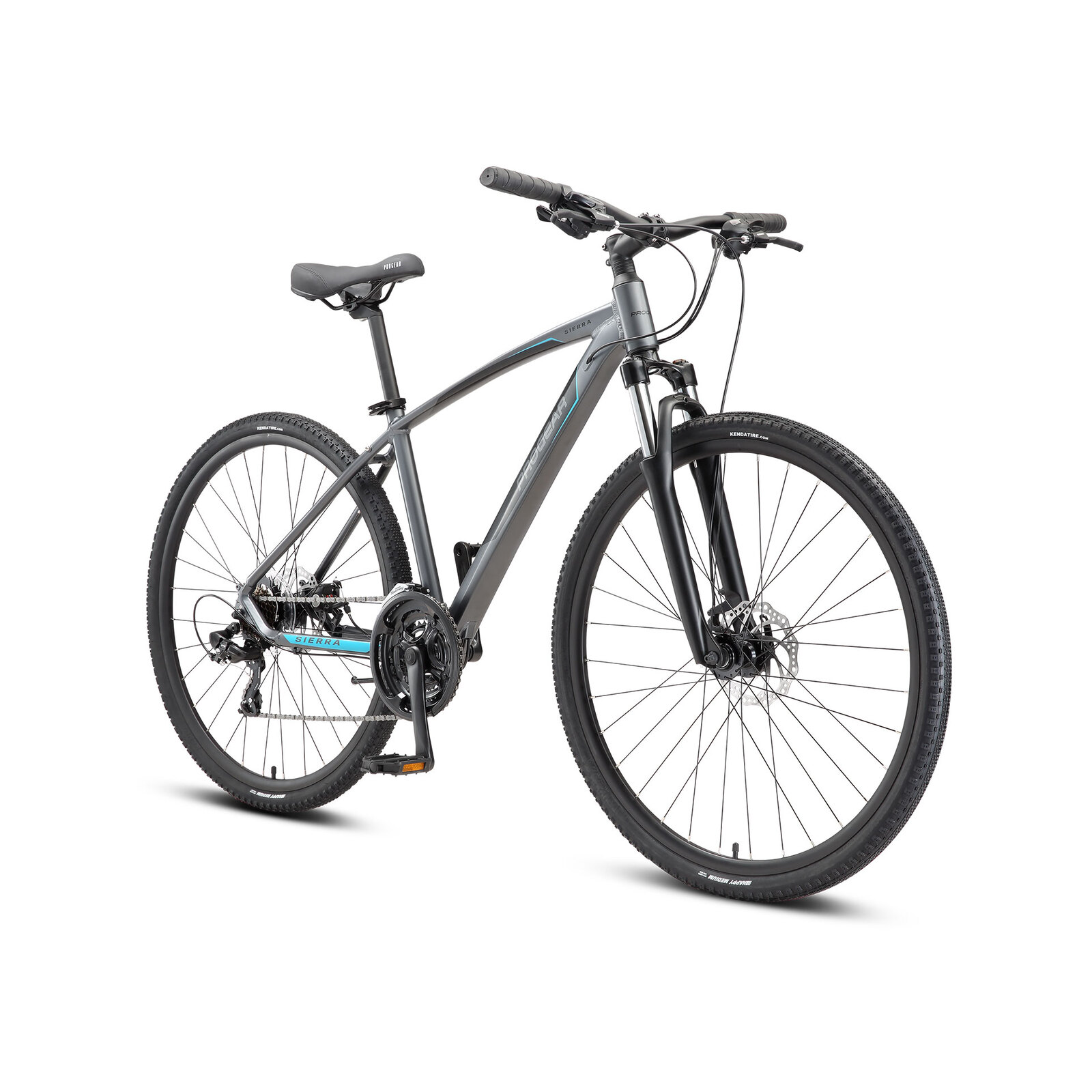Progear Sierra Hybrid Bike 700c 19" in Graphite - Bunnings Australia
