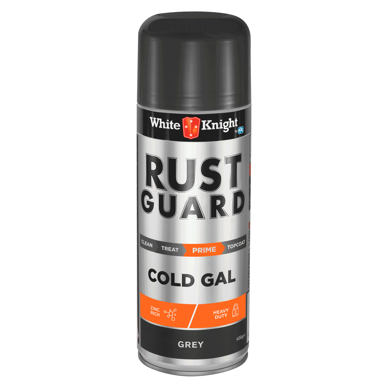 White Knight Rust Guard 400g Cold Gal Spray Paint - Bunnings Australia