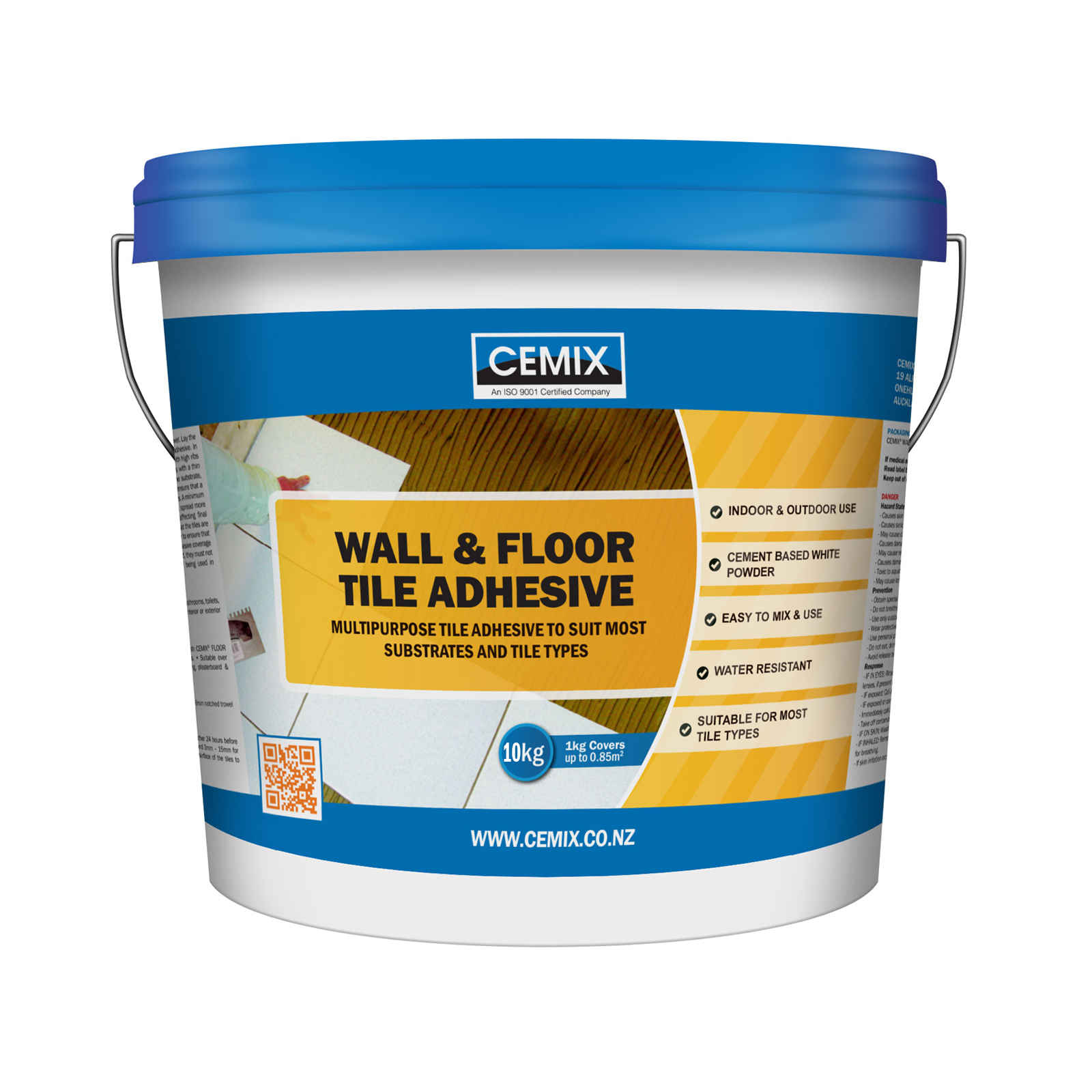 Cemix 10kg Wall And Floor Tile Adhesive - Bunnings New Zealand