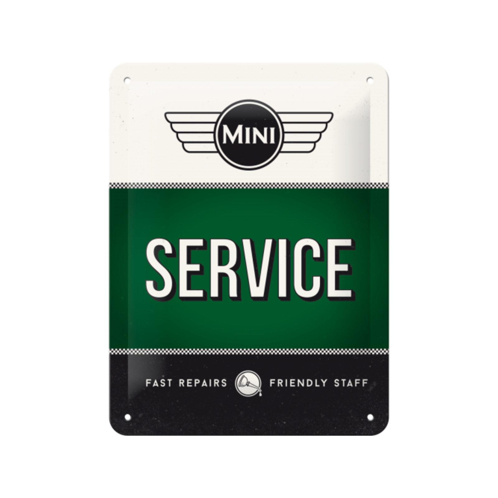 Nostalgic-Art Small Sign Mini - Service Green - Bunnings Australia