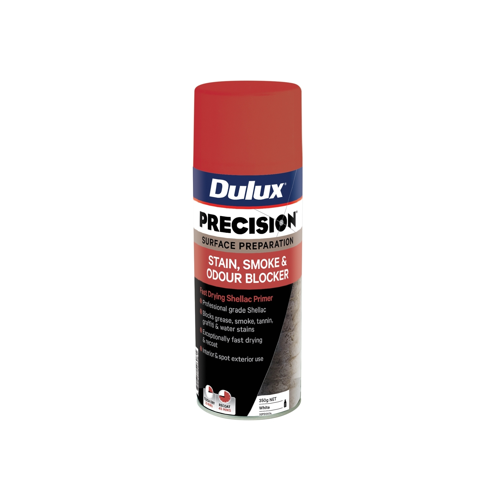 Dulux 350g PRECISION Stain, Smoke & Odour Blocker Spray - Bunnings ...