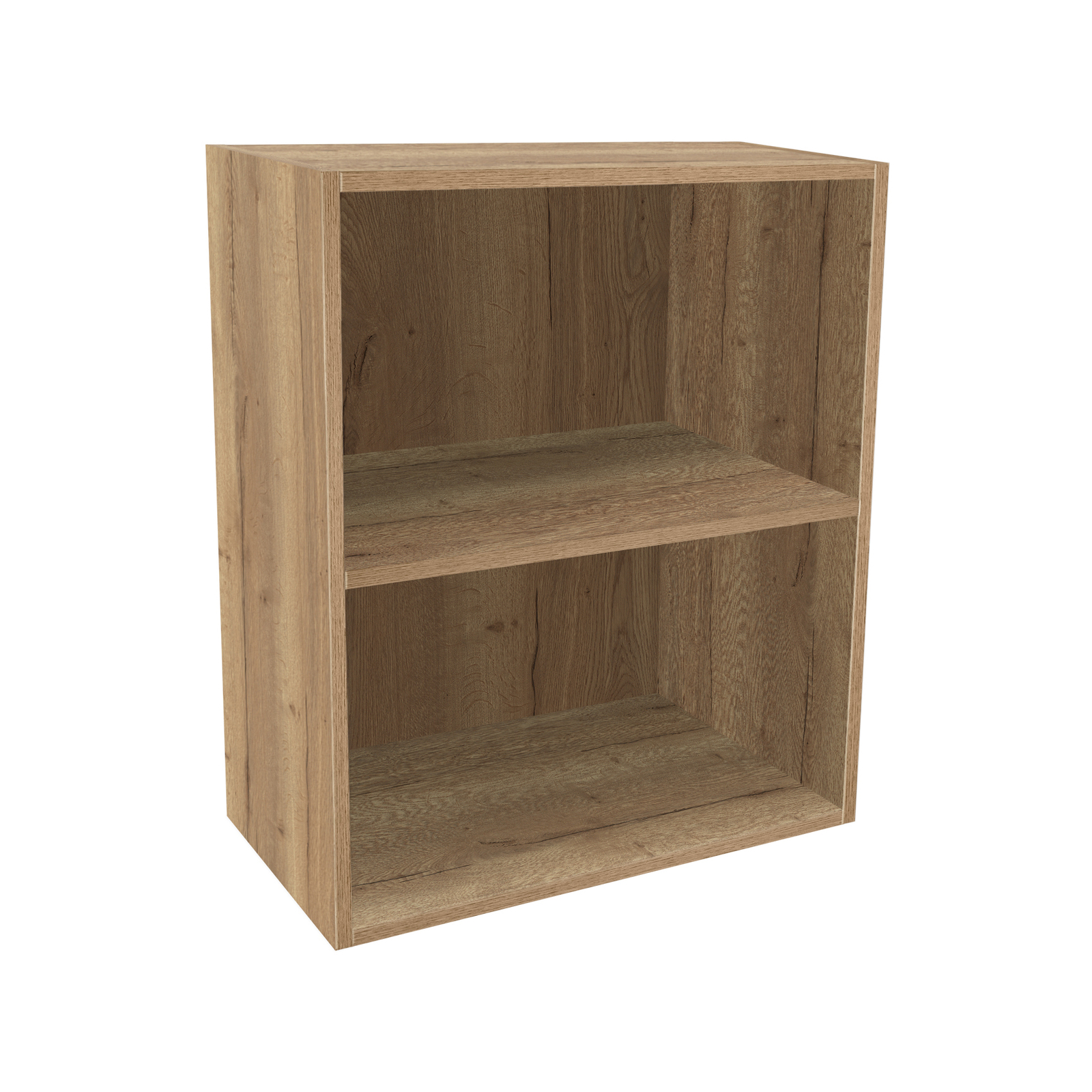 Kaboodle 700-799mm Hazelnut V Customisable Open Wall Shelf - Bunnings ...