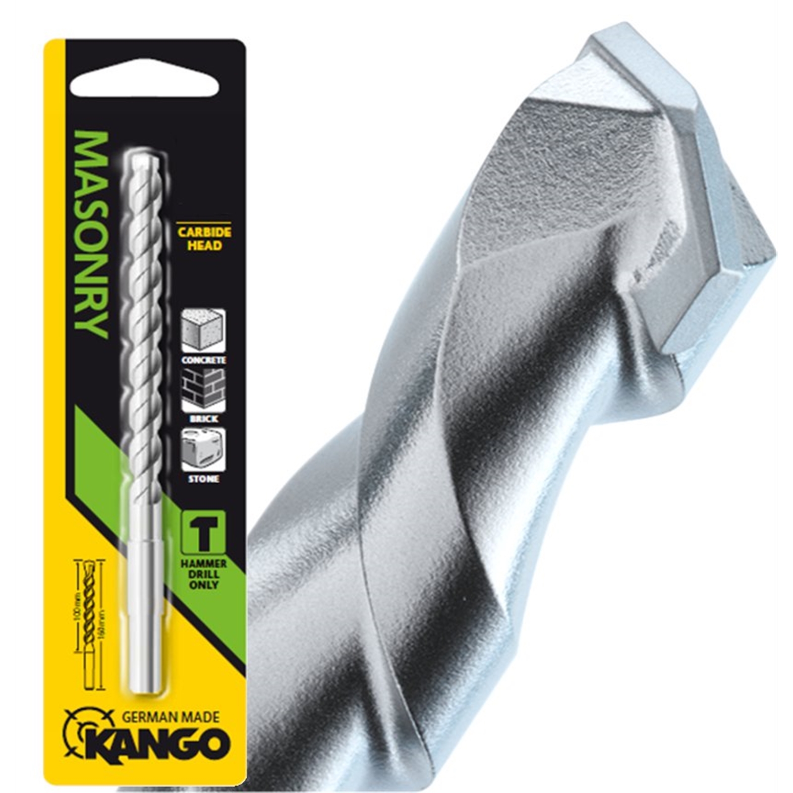 Kango Masonry Bit Straight Shank 8mm x 120mm - Bunnings New Zealand