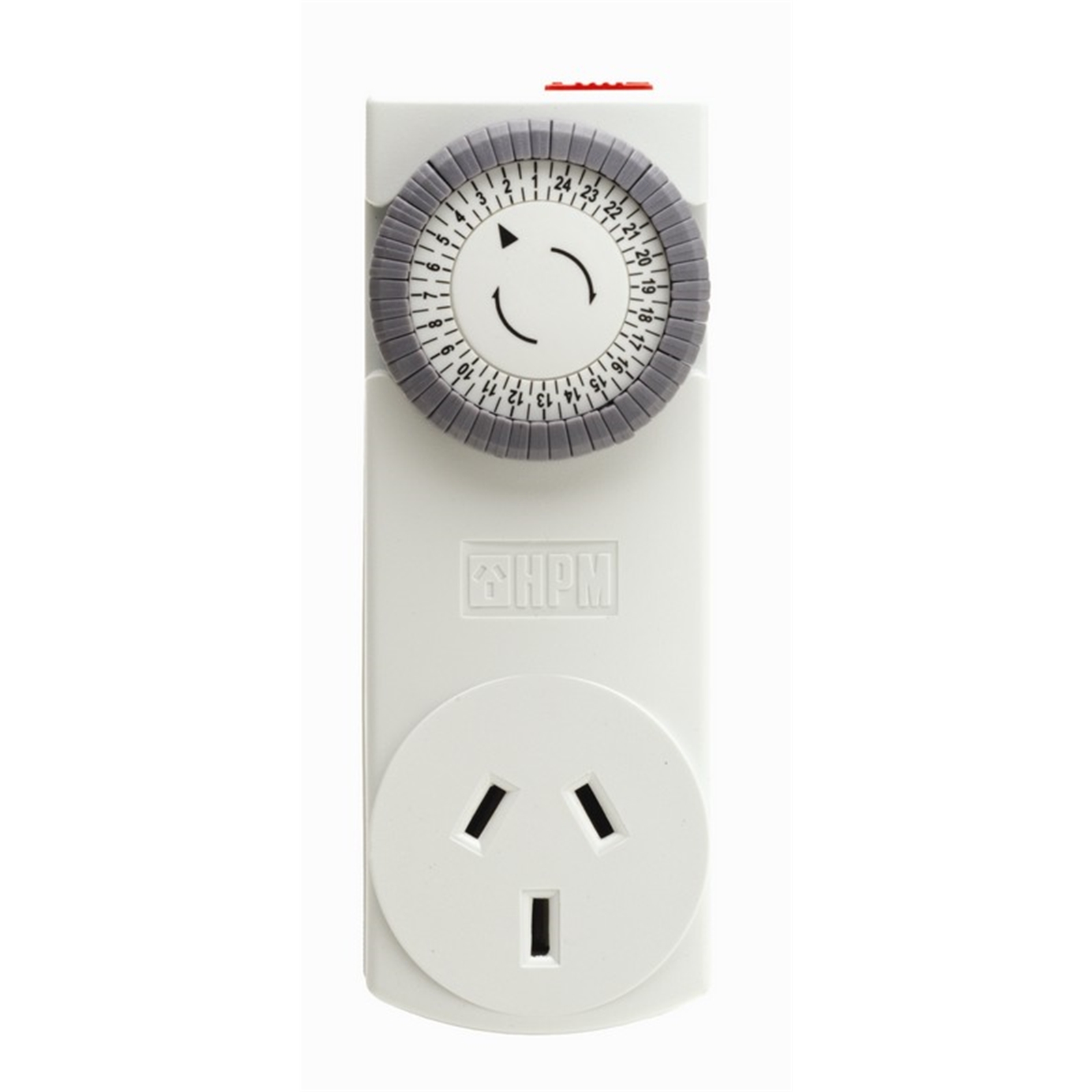 HPM Plug In Slimline Timer 24hr White D810SLIM - Bunnings New Zealand